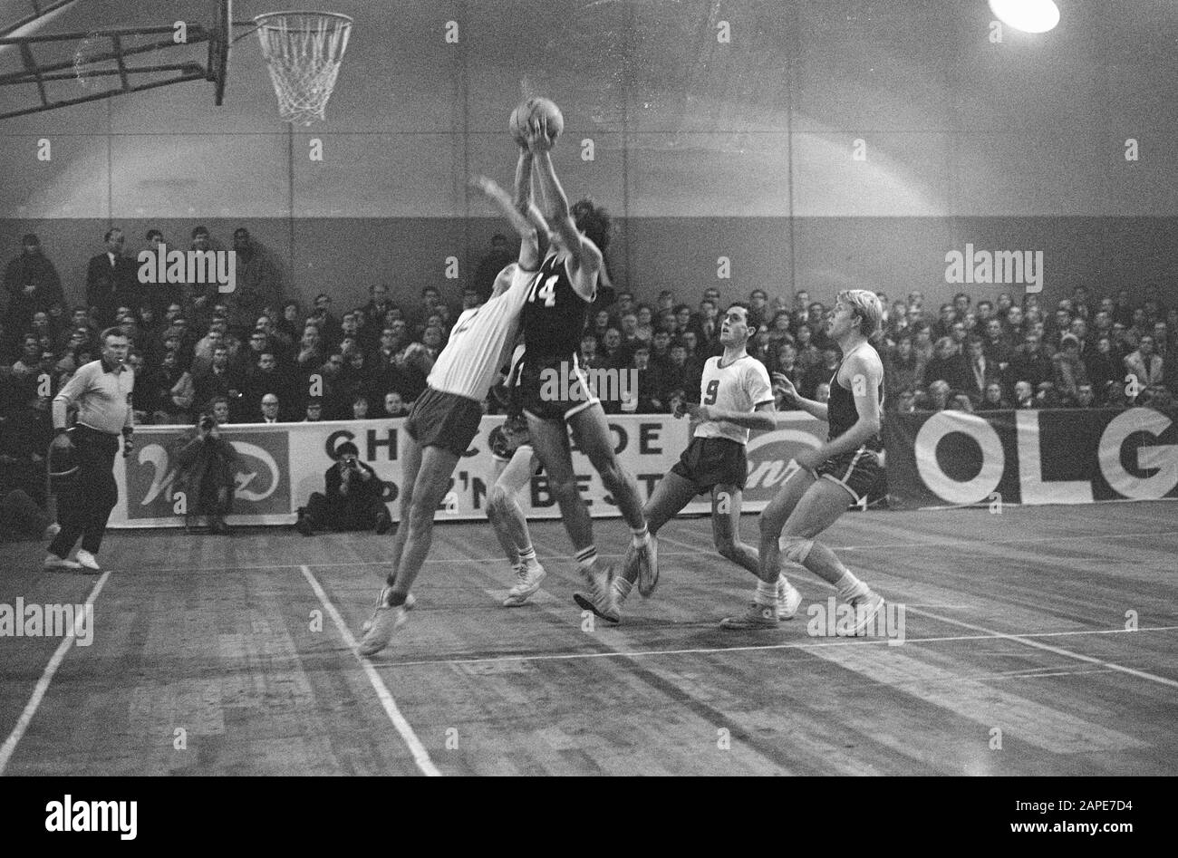 Basketball, Herly vs. Olympic 74-72 in Apollohal, Game Moment Date ...