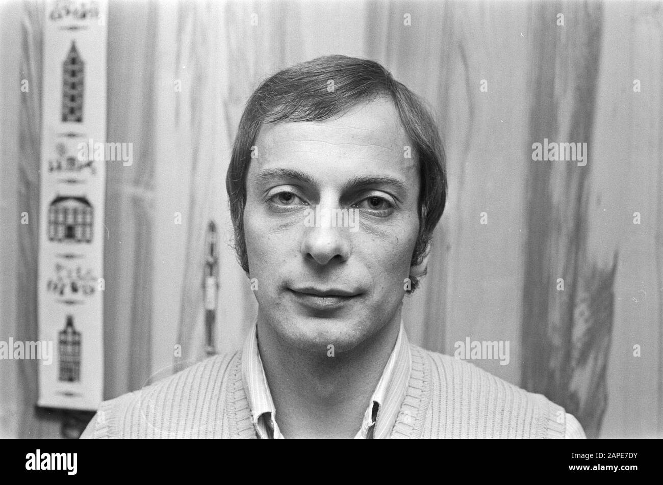 Basketballer Peter van Rijswijk Description: basketball, sports ...