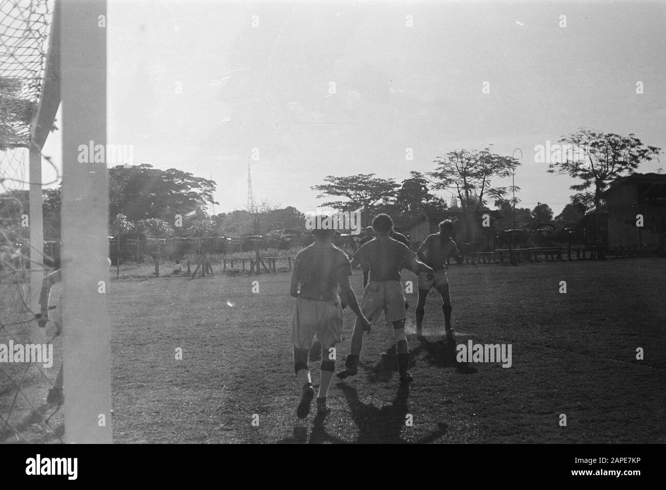 Deca football field Description: Batavia. In the Decapark a football ...