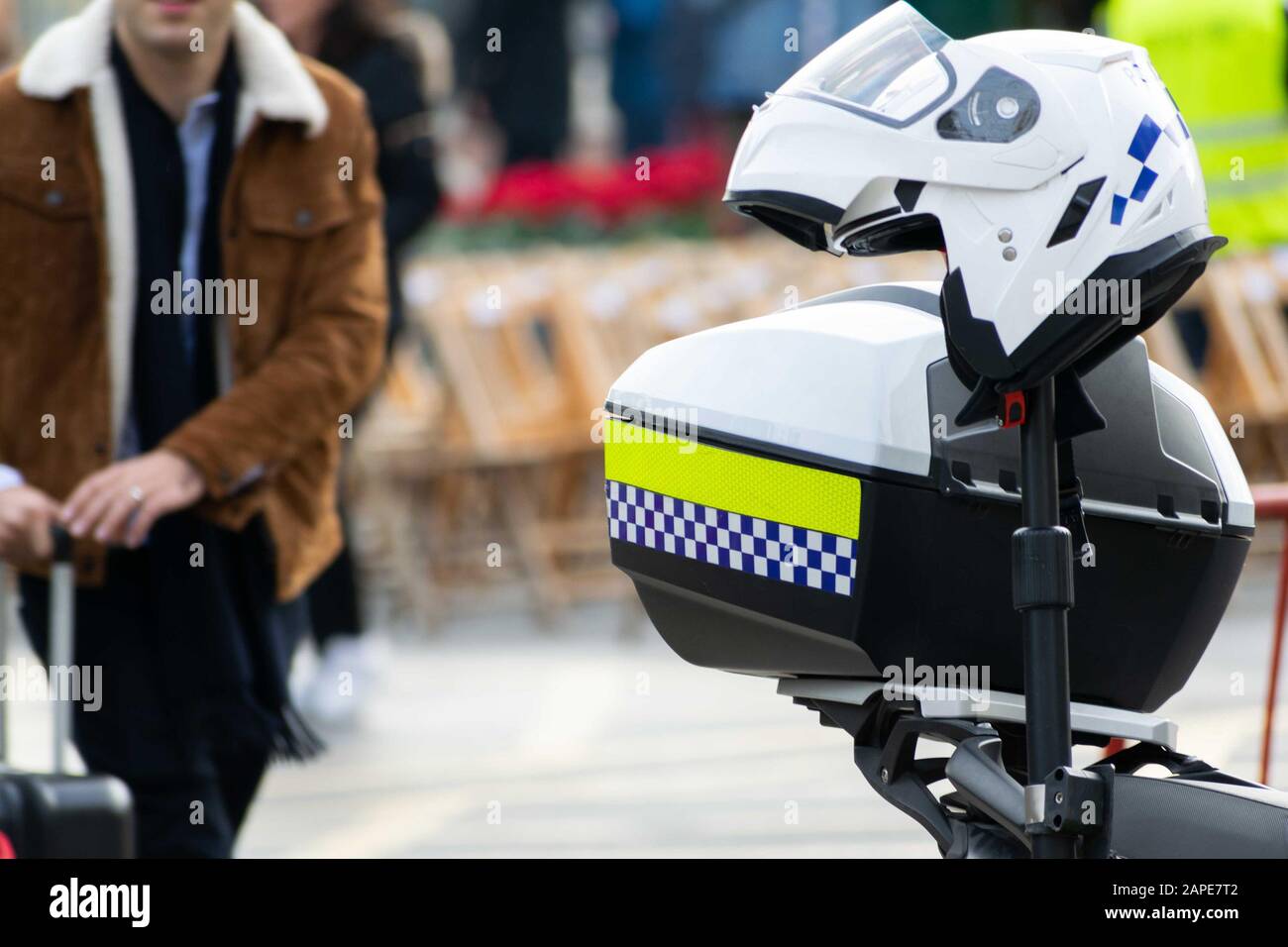 American cop on motorcycle hi-res stock photography and images - Alamy