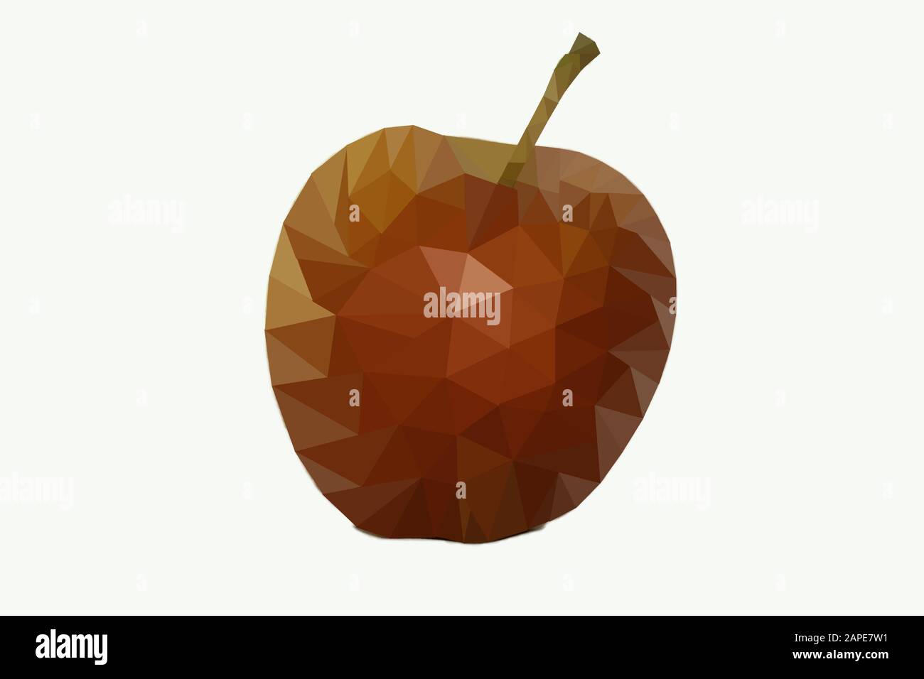Apple shape cartoon hi-res stock photography and images - Alamy
