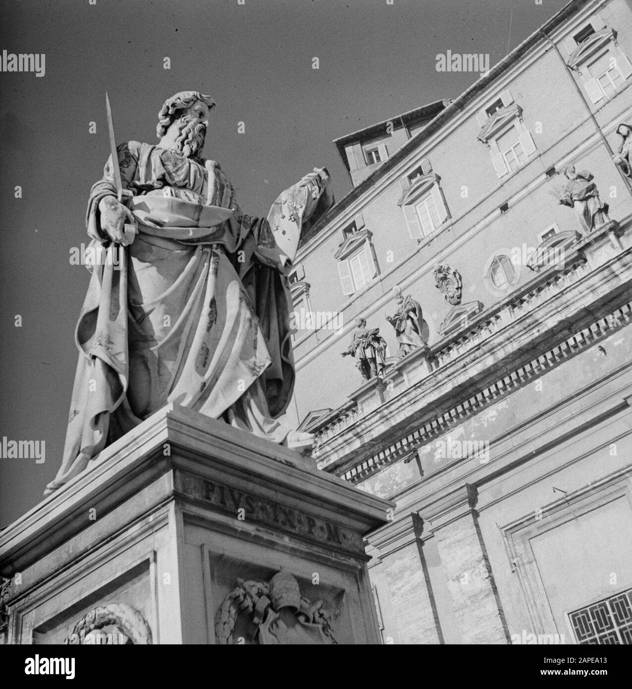 Rome: Visit to the Vatican City Description: Statue of the Apostle Paul ...