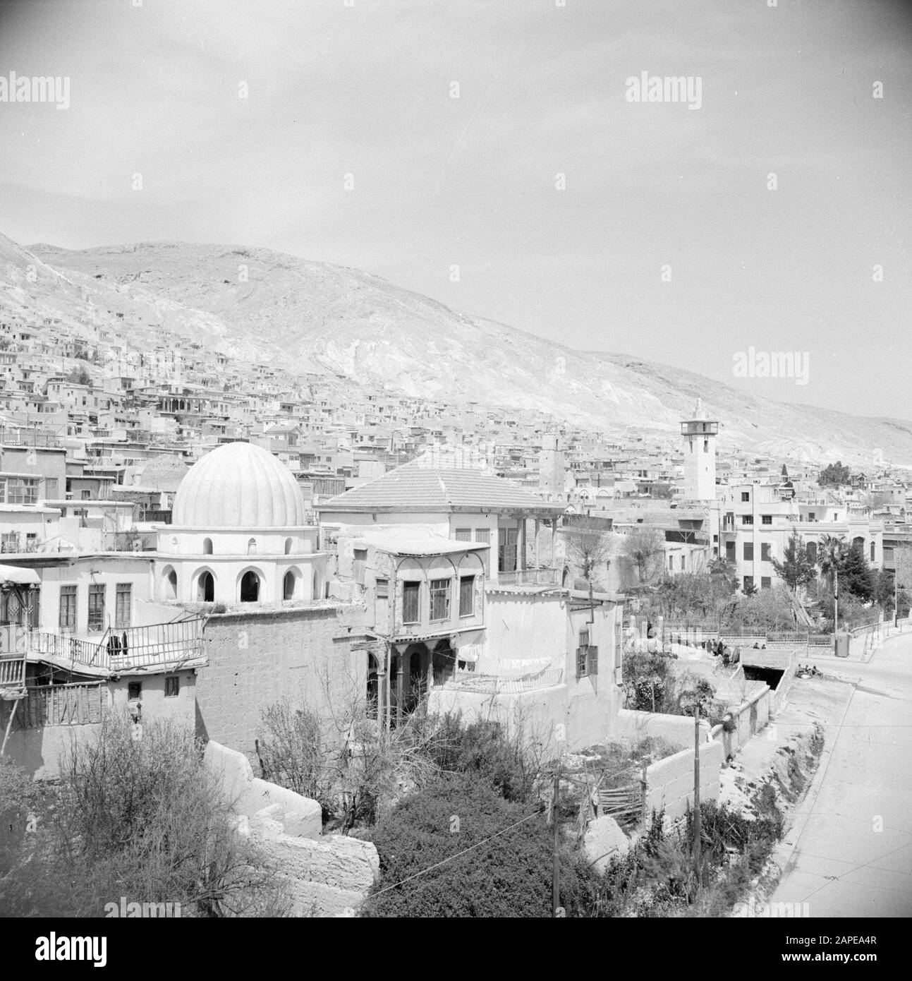 Damascus city buildings Black and White Stock Photos & Images - Alamy