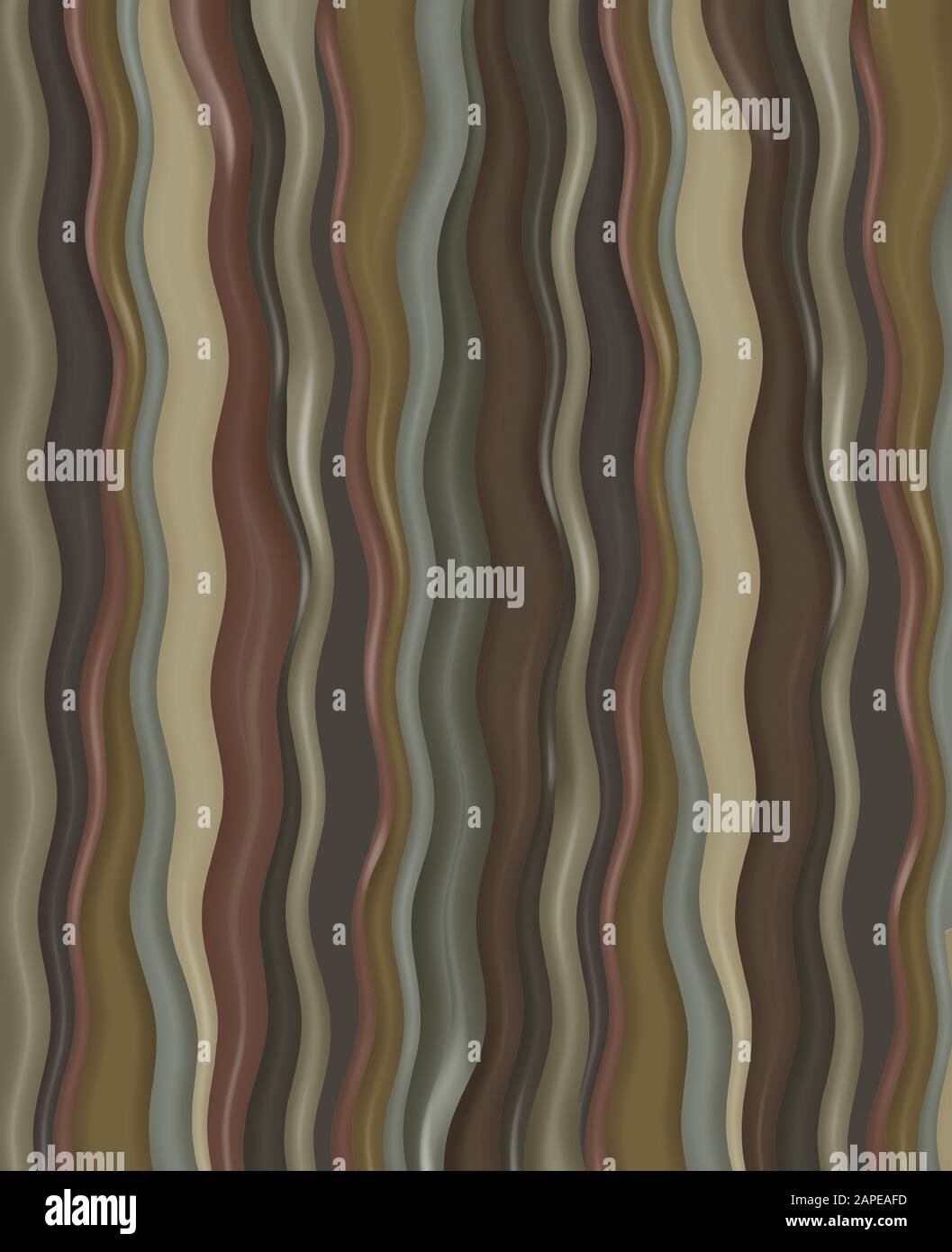 Here is an abstract image that resembles folds of fabric in muted tones ...