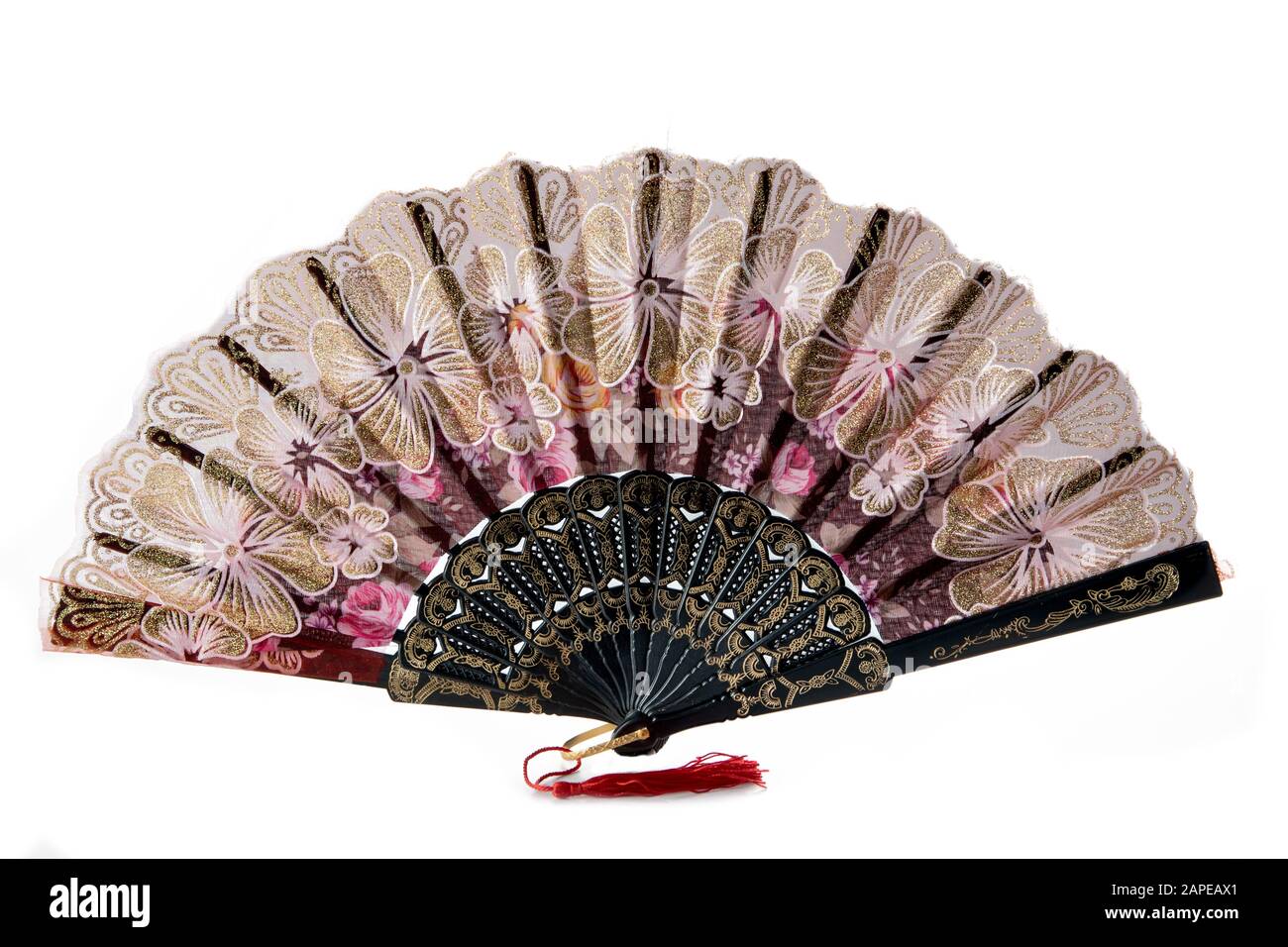 Traditional spanish flamenco hand fan hi-res stock photography and ...