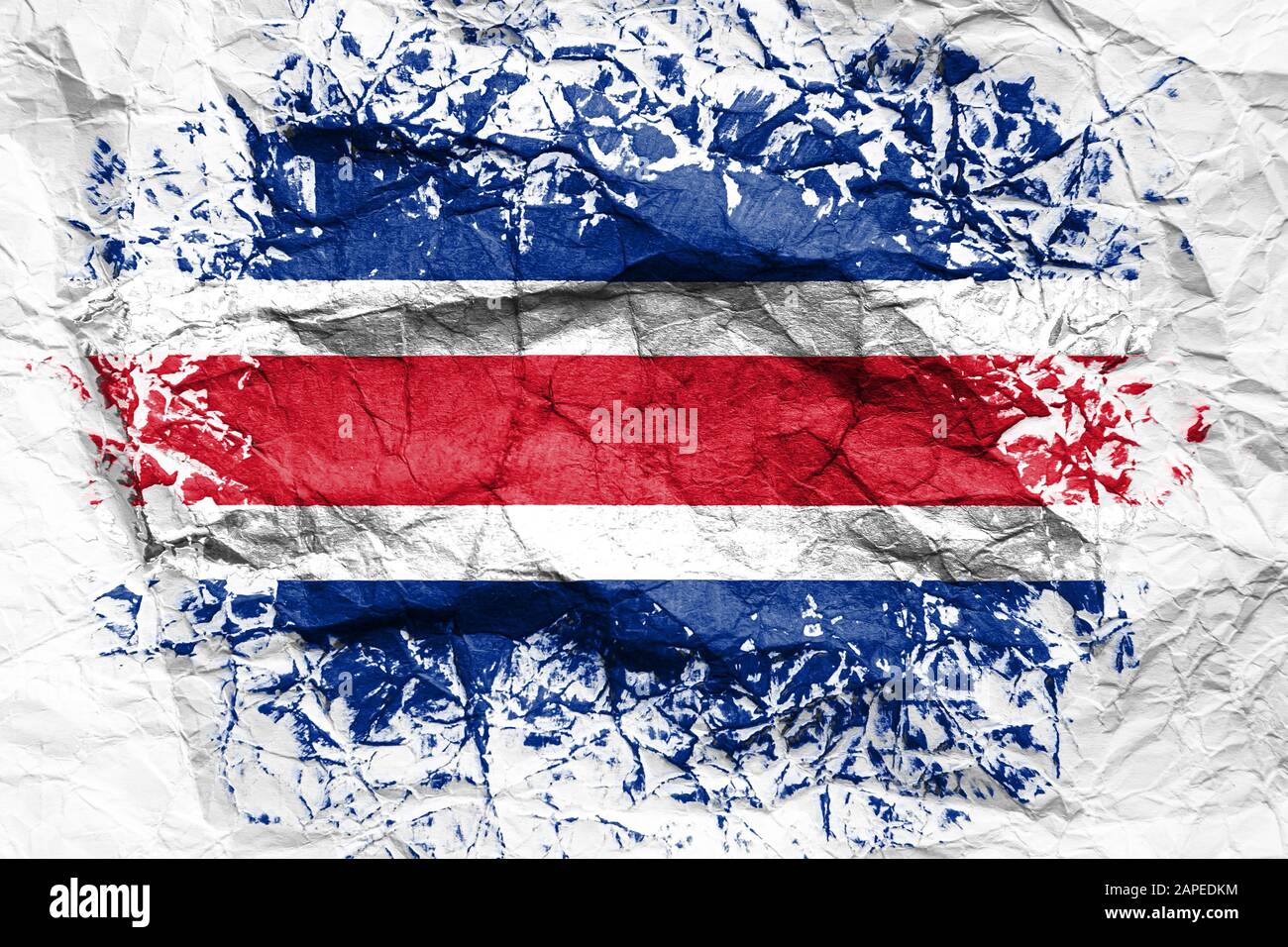 Costa Rican Flag Wallpaper
