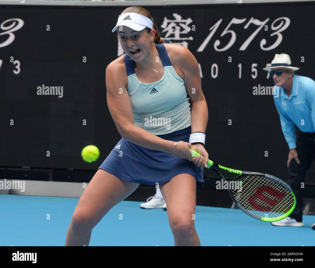 Female tennis player jelena ostapenko hi-res stock photography and ...