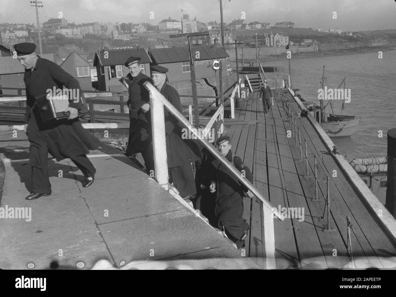 Dutch minesweeper Description: Crew members of a Dutch minesweeper ...