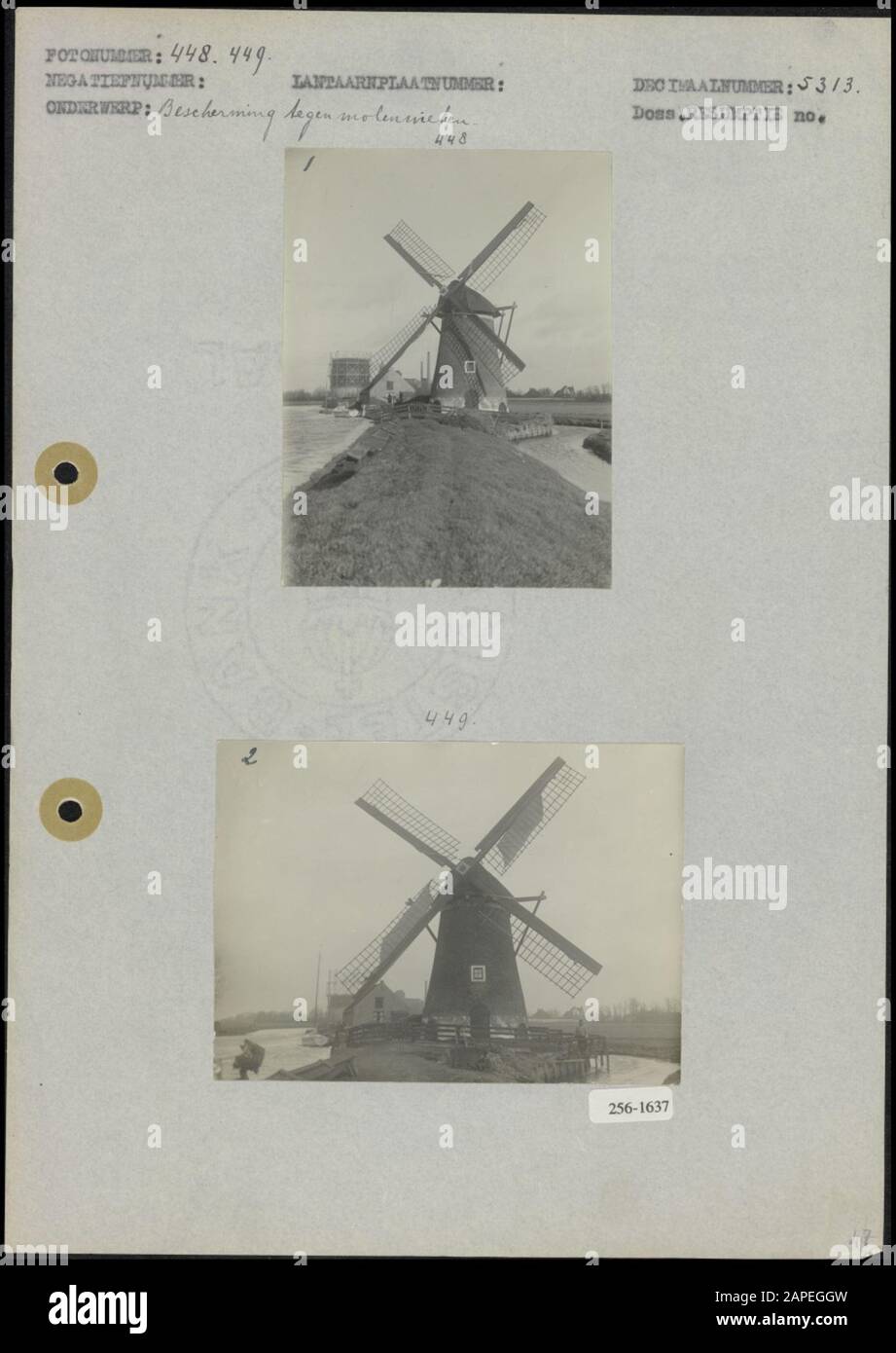 Description: Protection against mill blades Date: Unknown Stock Photo ...