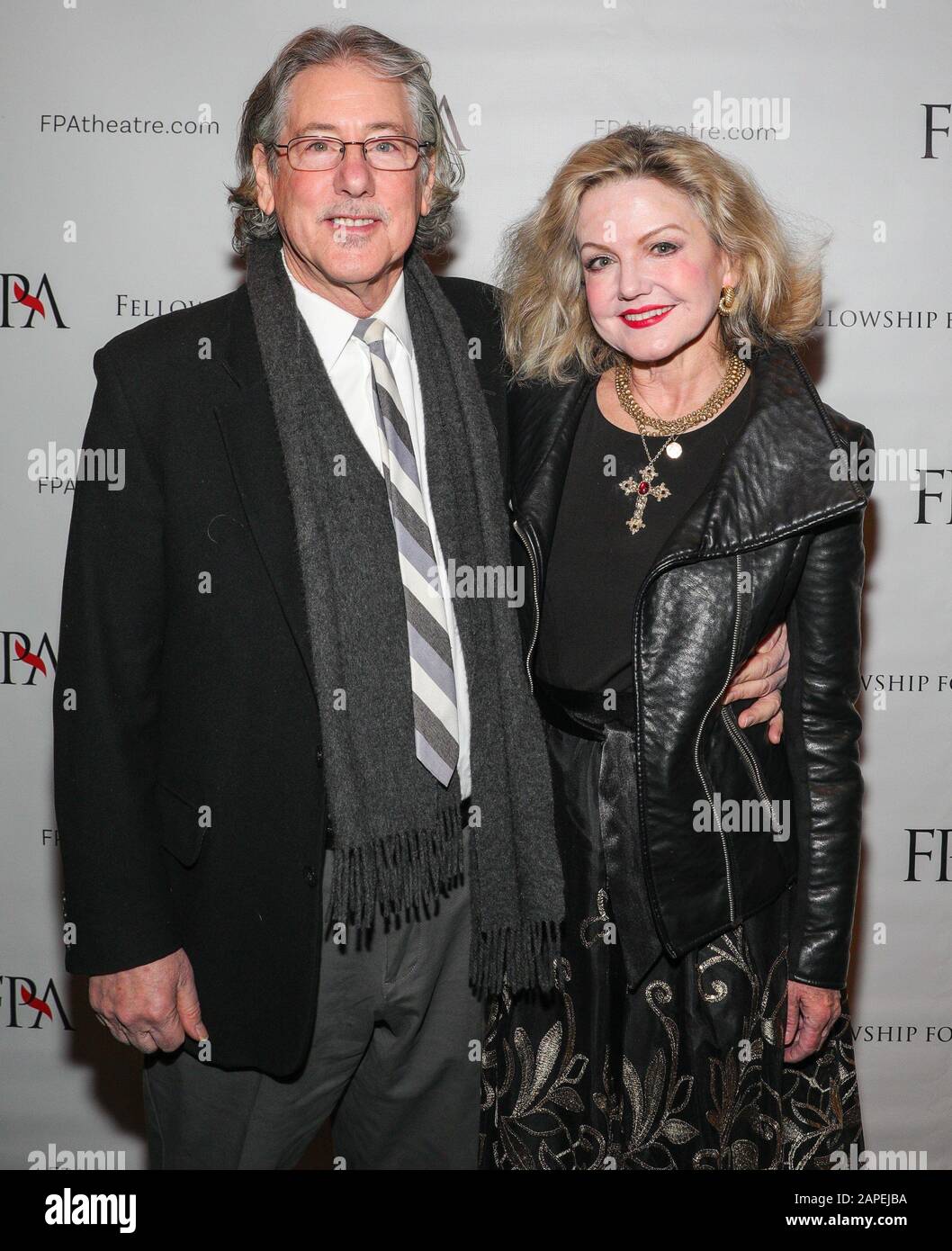 New York, NY, USA. 22nd Jan, 2020. Michael Parva, Allison Fraser at ...