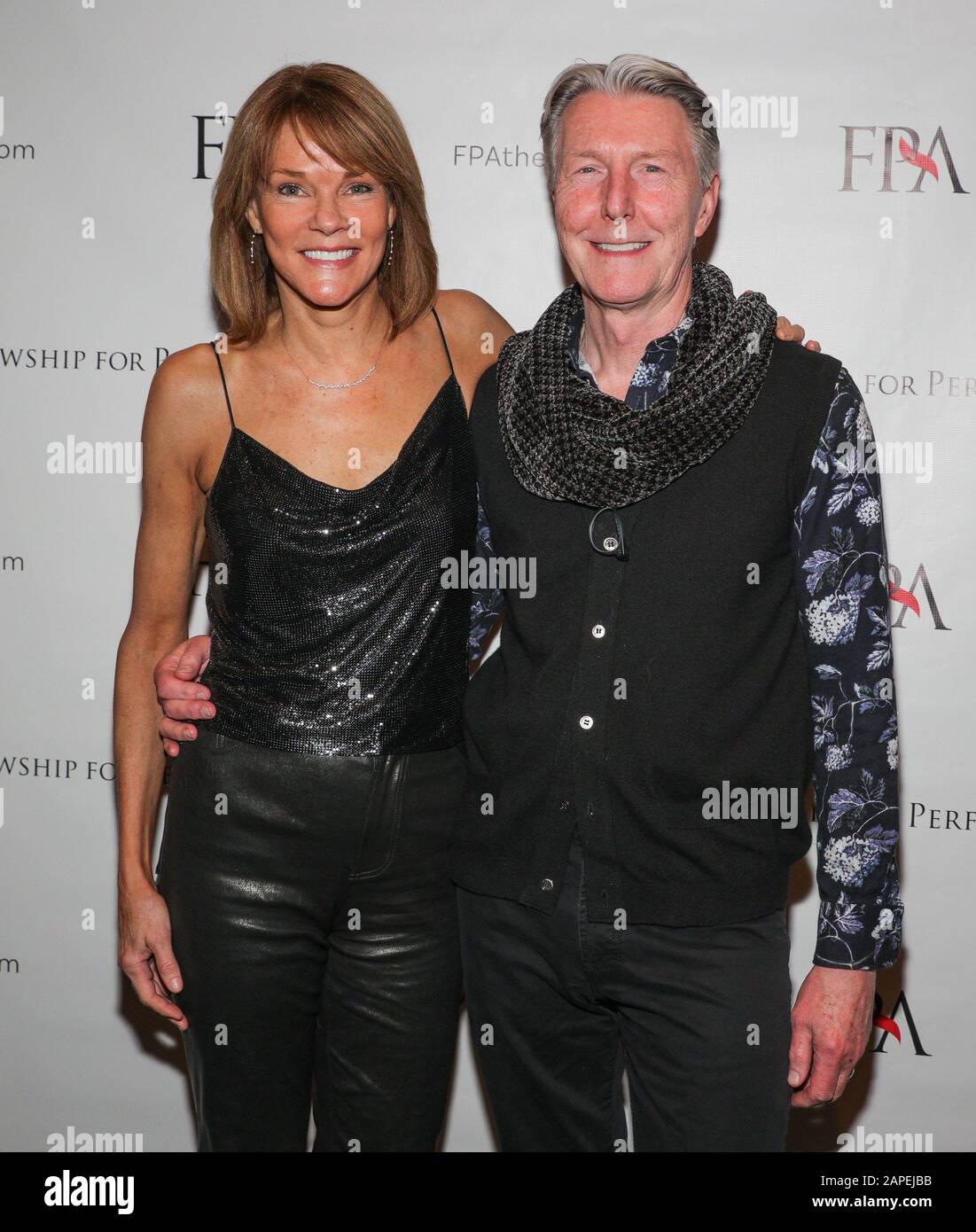 New York, NY, USA. 22nd Jan, 2020. Carolyn McCormick, Bryon Jennings at ...