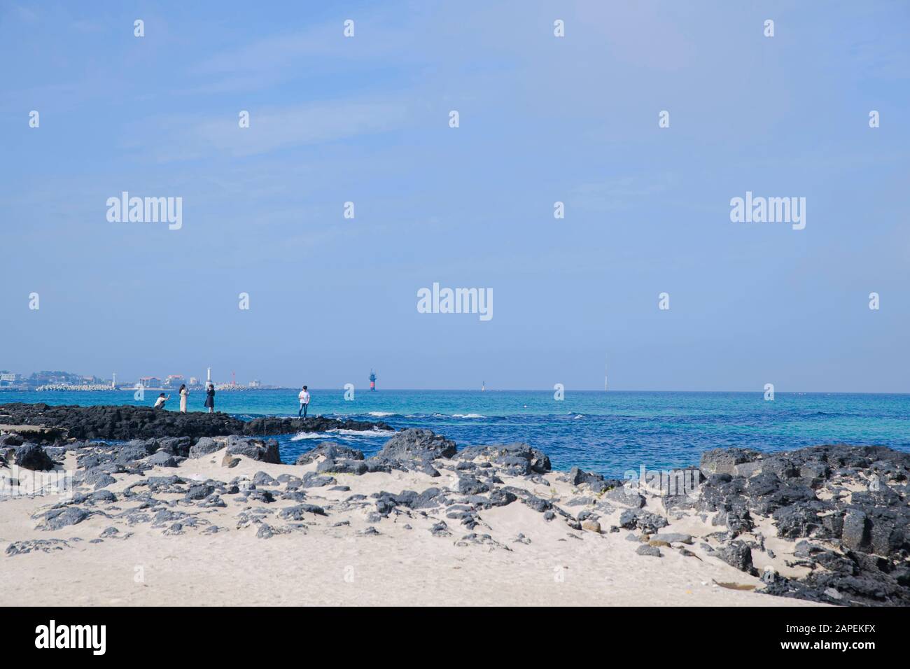 Beautiful island landscape of Jeju, Korea 002 Stock Photo - Alamy