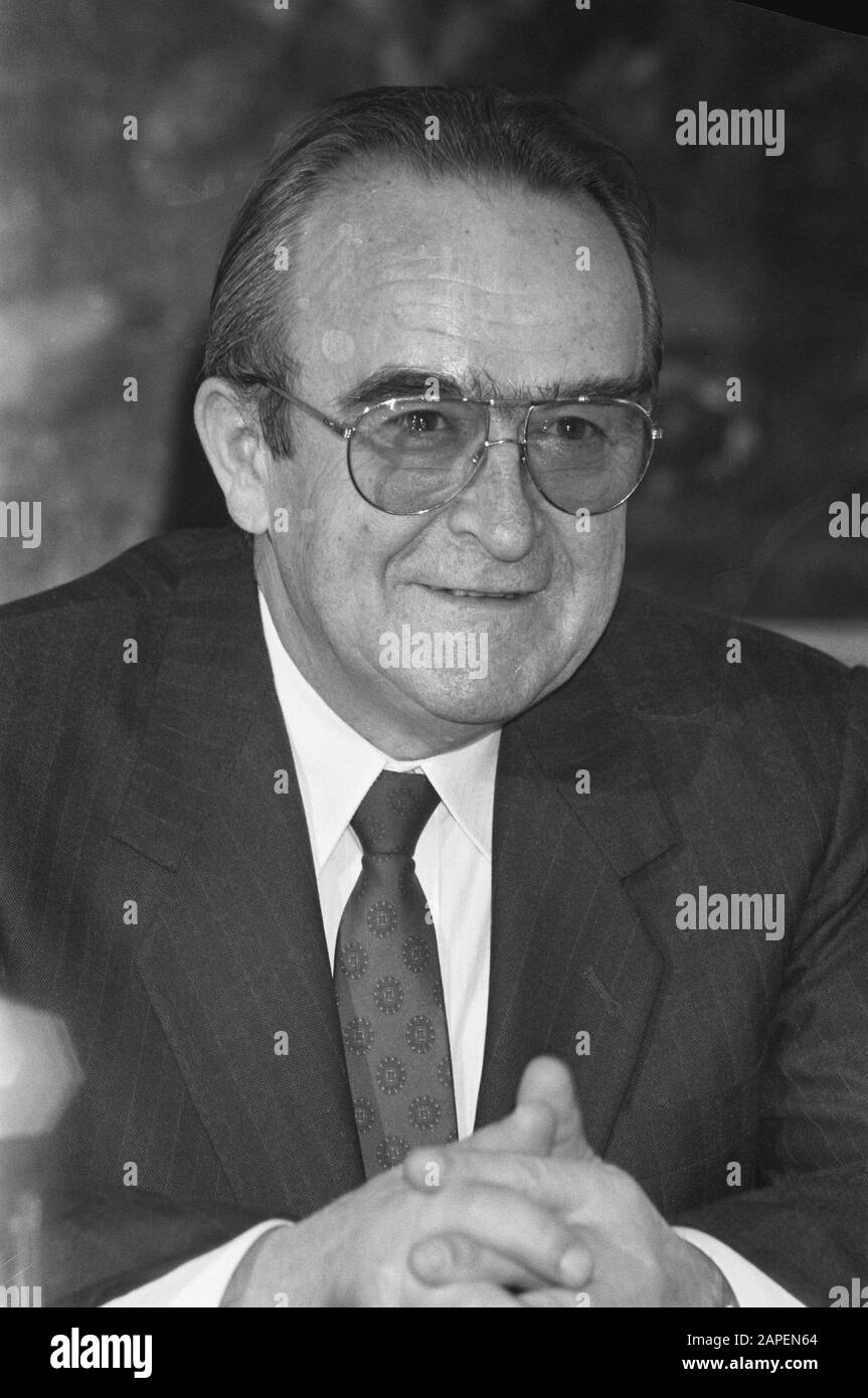 Visit Yugoslav Prime Minister Mikulic to the Netherlands; Yugoslav ...