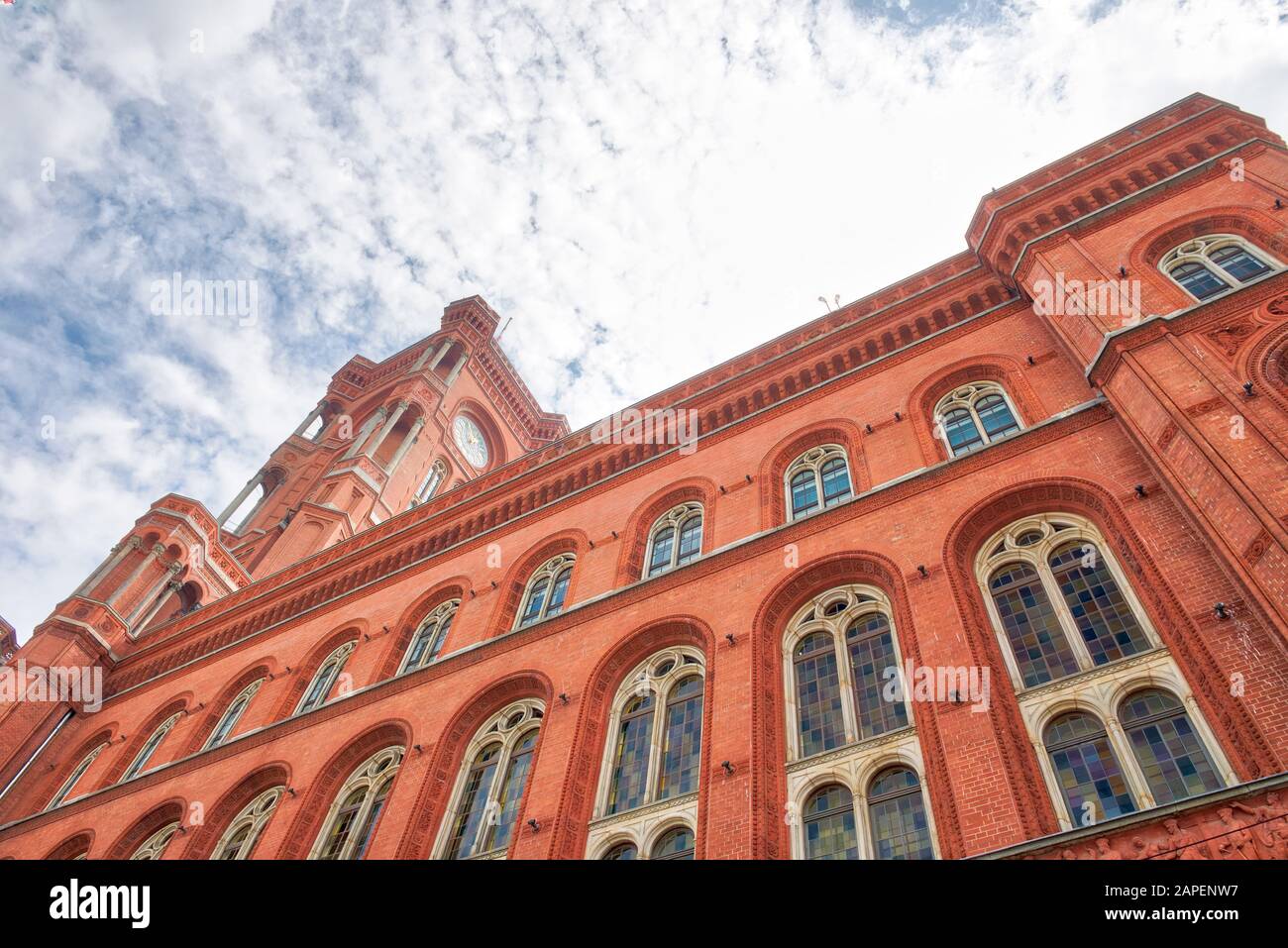 Rote Rathaus in Berlin, Germany Stock Photo - Alamy
