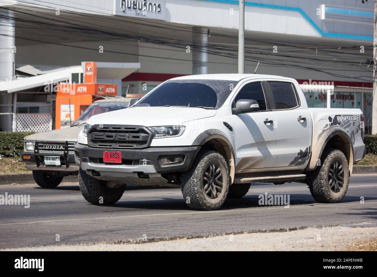 Chiangmai, Thailand - December 6 2019: Private Pickup car, Ford Ranger ...