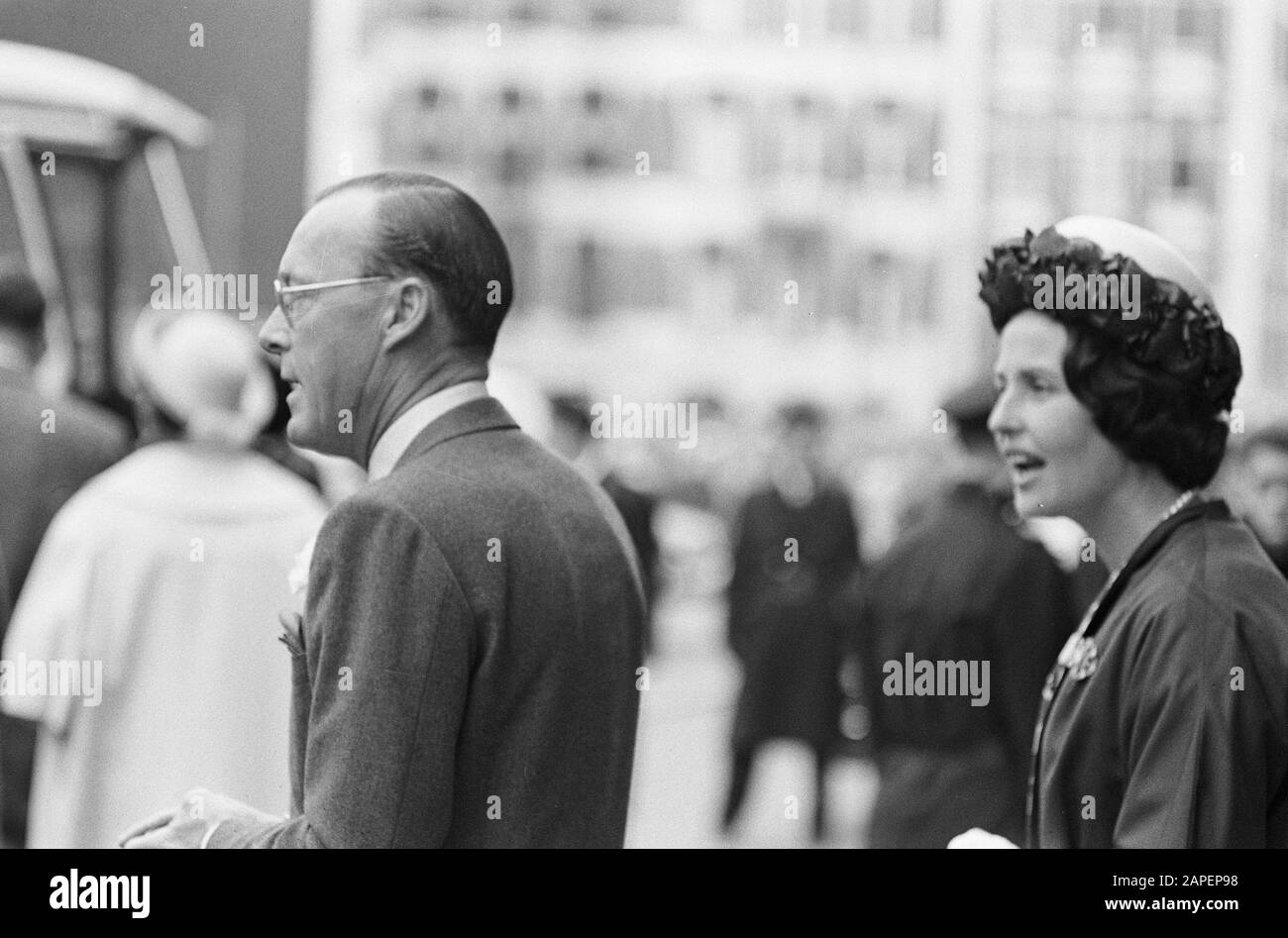 Visit Royal guests Keukenhof (Fabiola and Boudewijn Date: May 2, 1962 ...