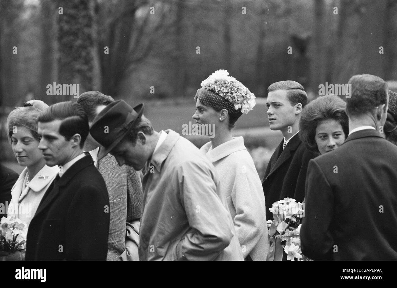 Visit Royal guests Keukenhof (Fabiola and Boudewijn Date: May 2, 1962 ...