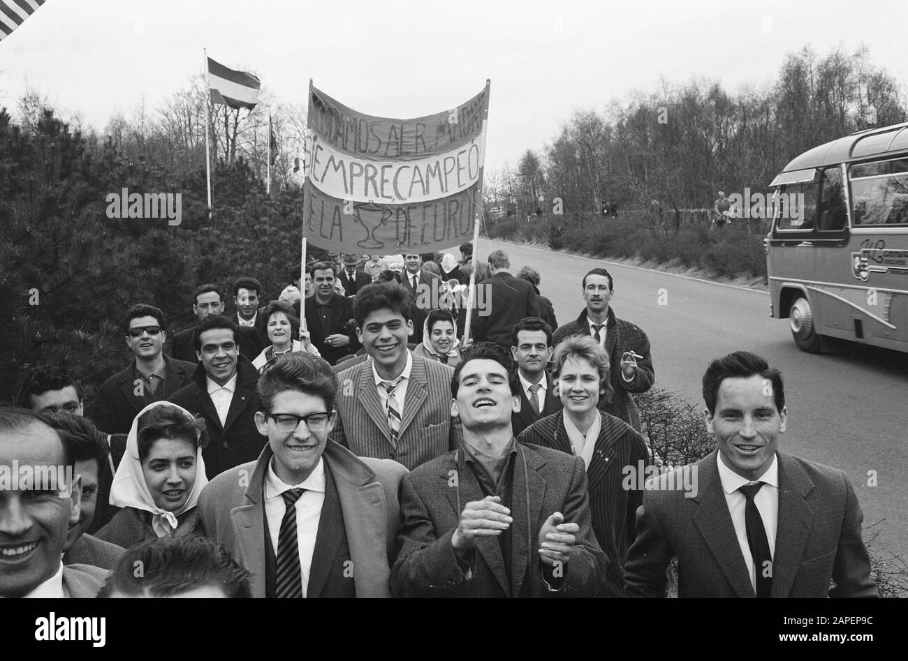 Visit Royal guests Keukenhof (Fabiola and Boudewijn Date: May 2, 1962 ...