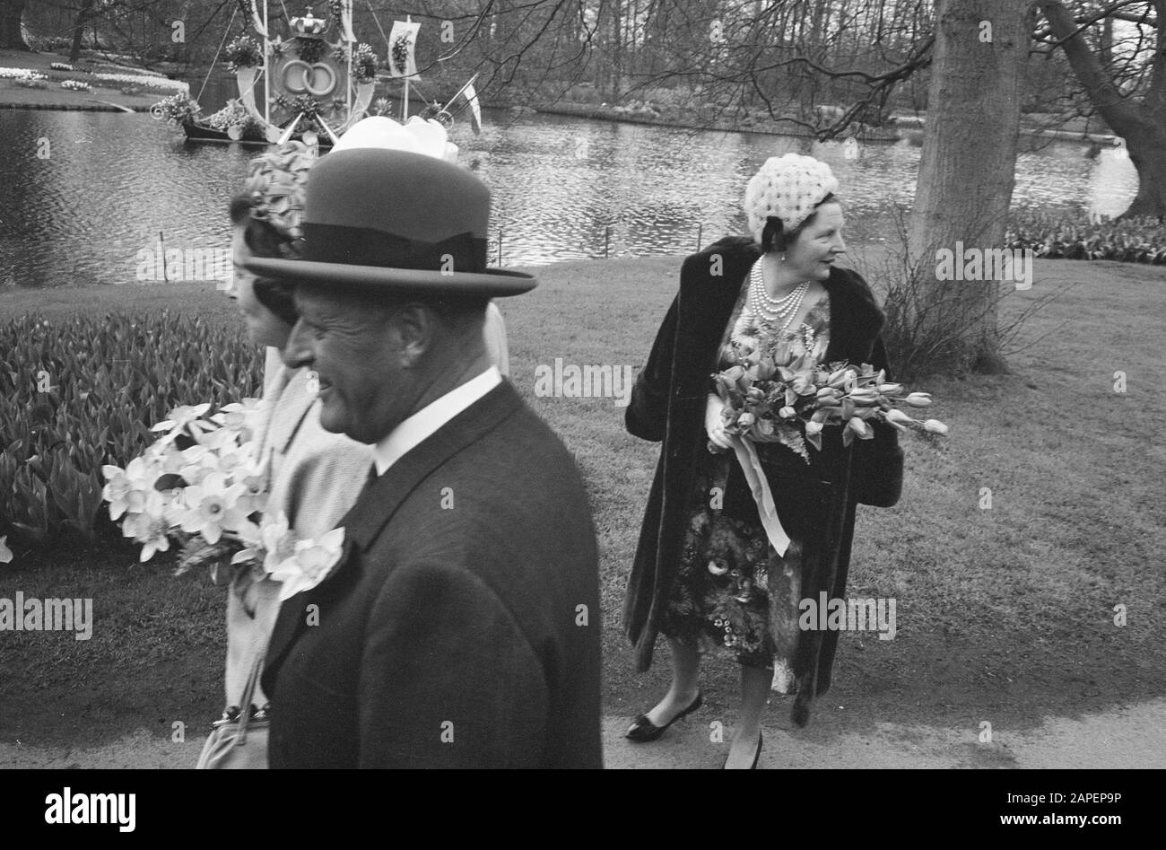 Visit Royal guests Keukenhof (Fabiola and Boudewijn Date: May 2, 1962 ...