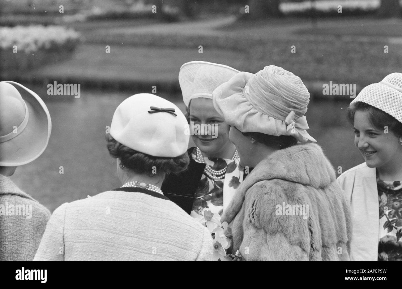 Visit Royal guests Keukenhof (Fabiola and Boudewijn Date: May 2, 1962 ...