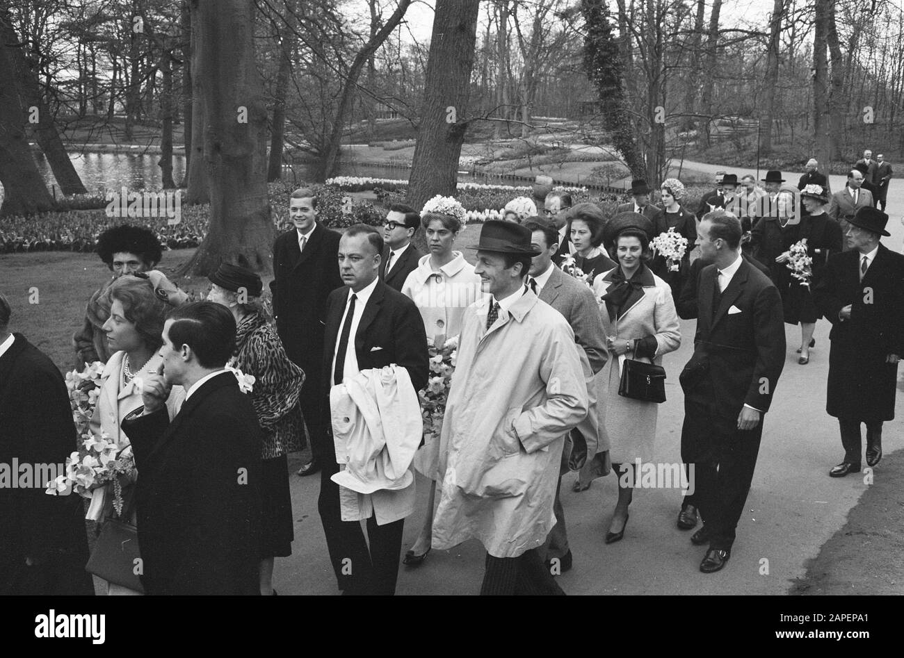 Visit Royal guests Keukenhof (Fabiola and Boudewijn Date: May 2, 1962 ...