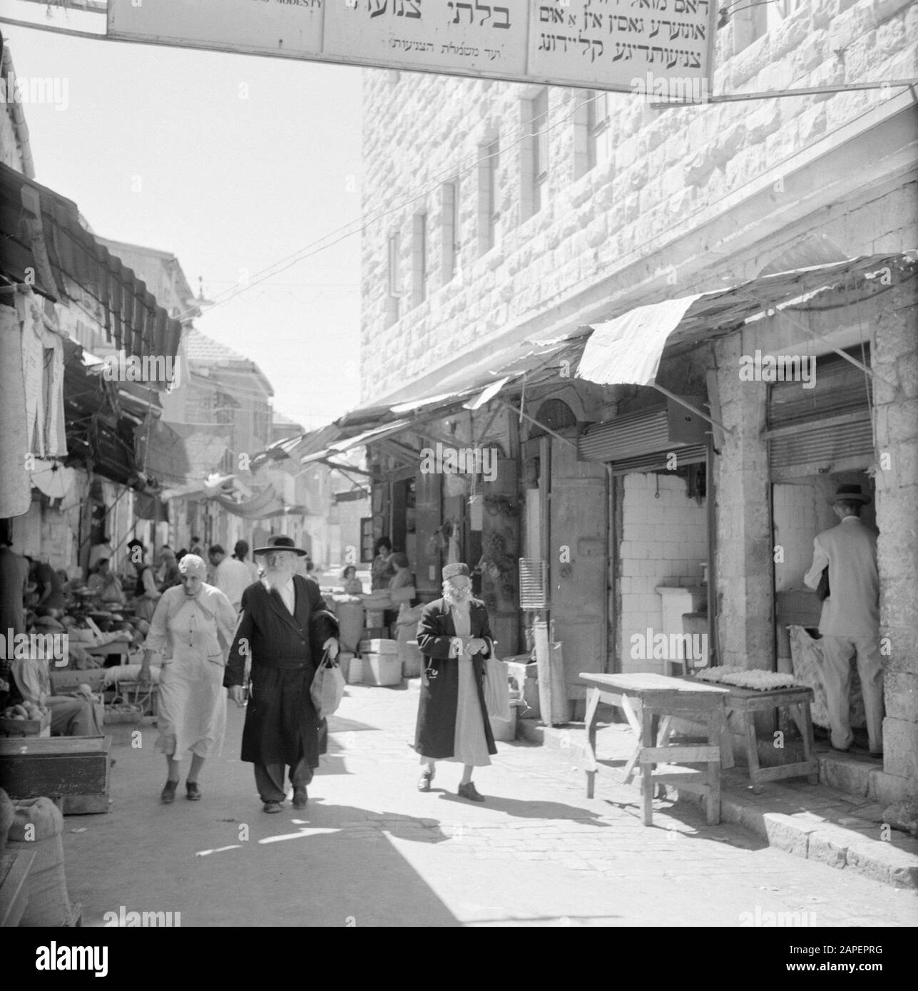 Israel 1964-1965: Jerusalem (Jerusalem), Mea Shearim Description ...
