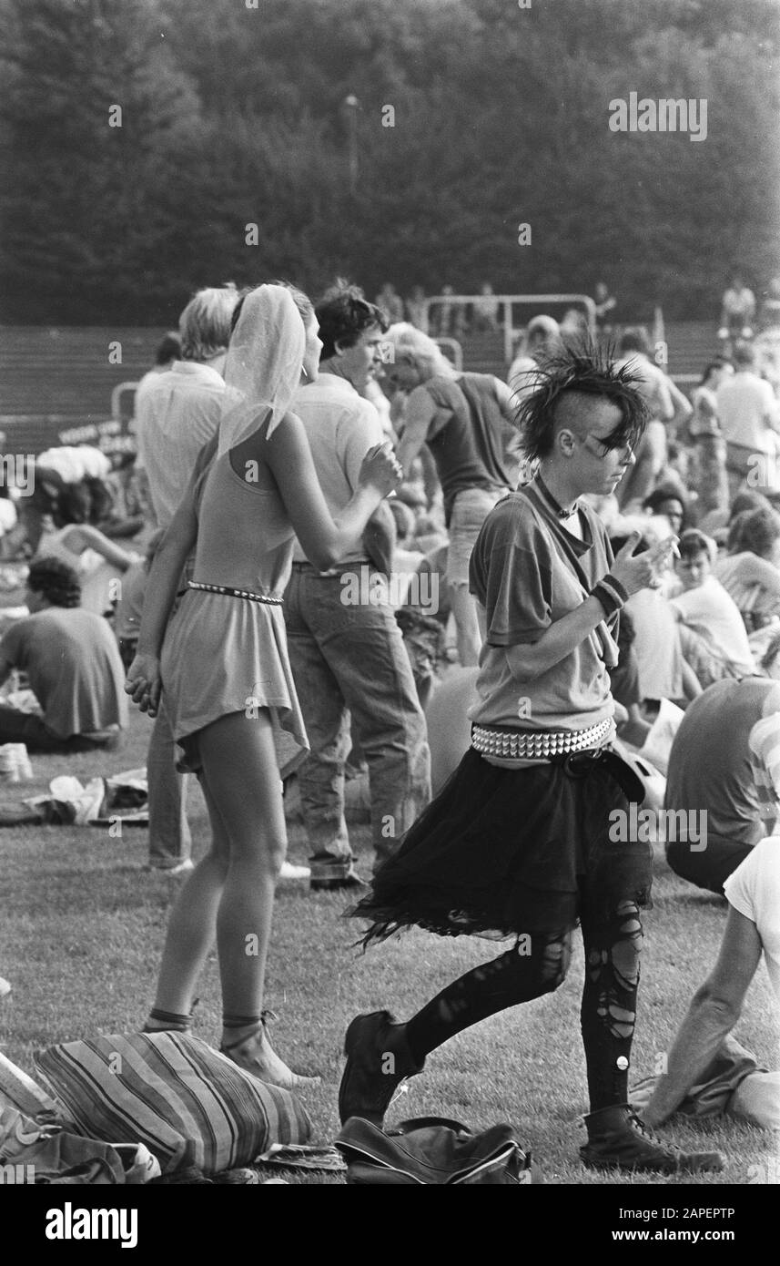 Festivals visitors Black and White Stock Photos & Images - Alamy