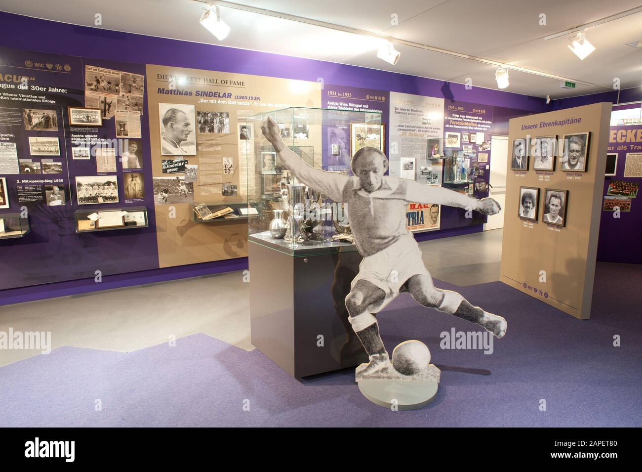Wien, Fußball, Austria-Museum im Horr-Stadion, Andenken an das ...