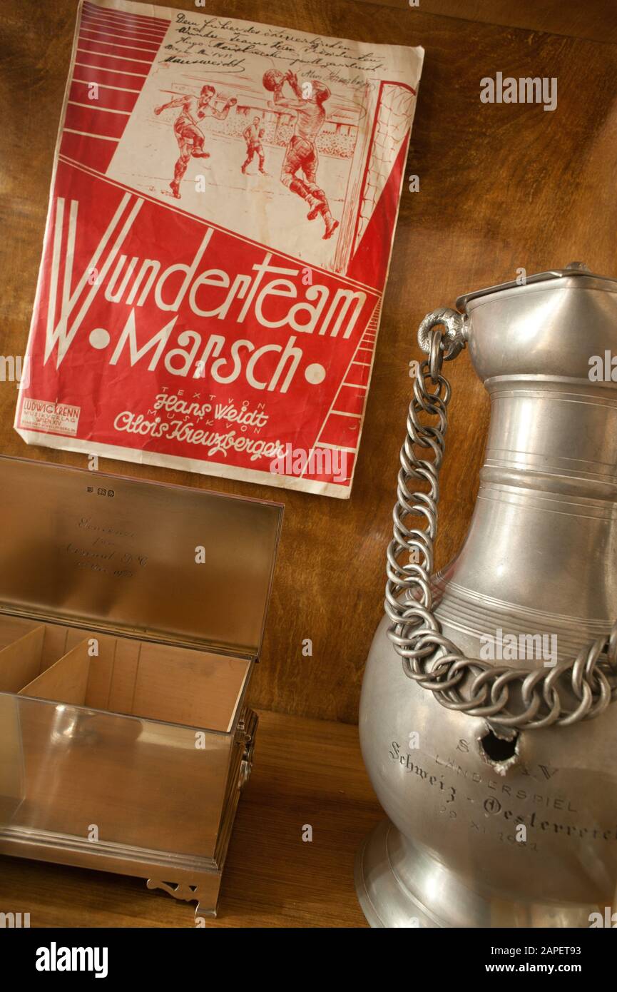Wien, Fußball, Austria-Museum im Horr-Stadion, Andenken an das ...