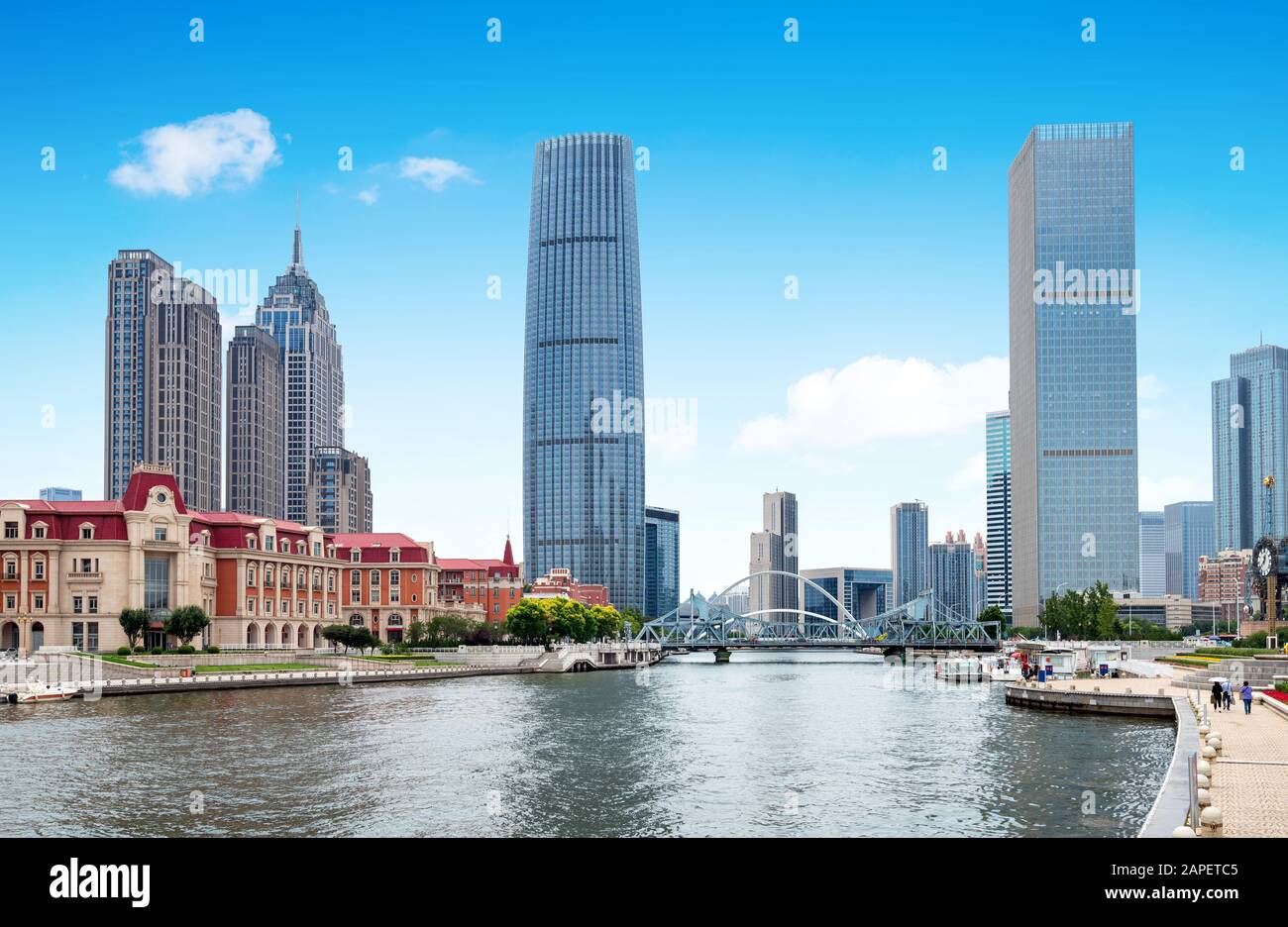 Tianjin in china commercial street hi-res stock photography and images ...