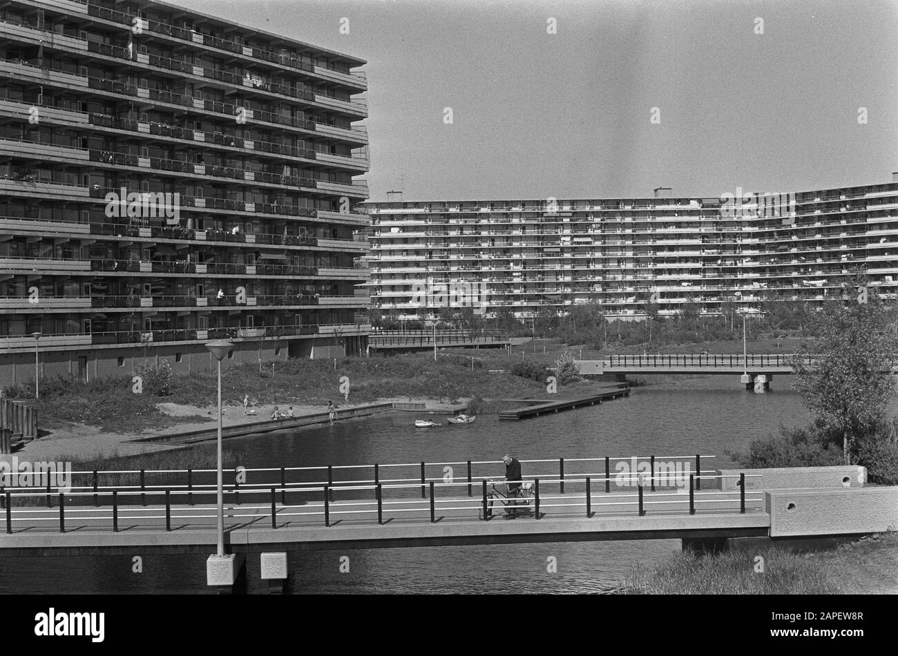 Bijlmermeer Date: June 15, 1973 Stock Photo - Alamy