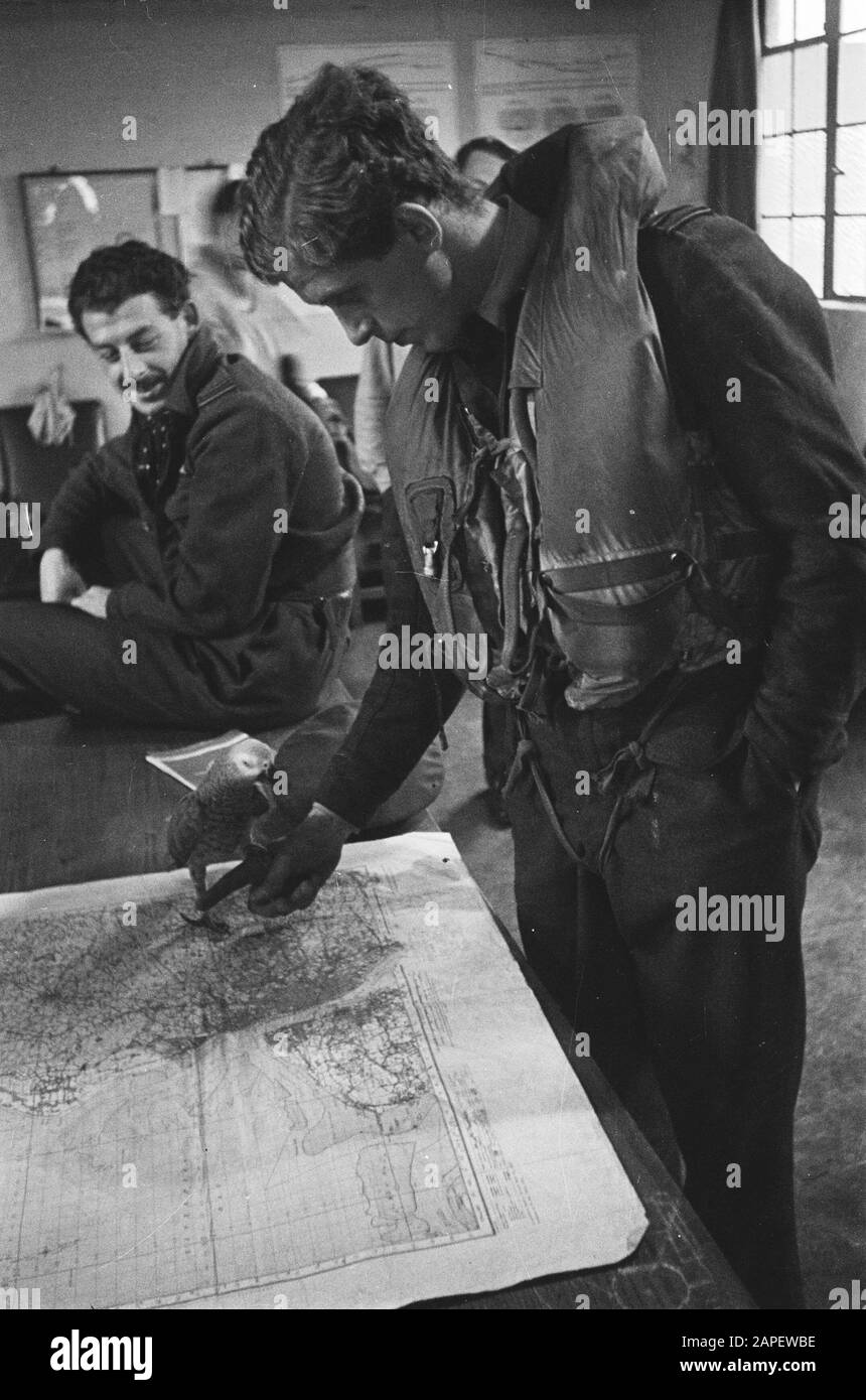 322 (Dutch) squadron RAF Description: Caption Dutch pilot with the ...