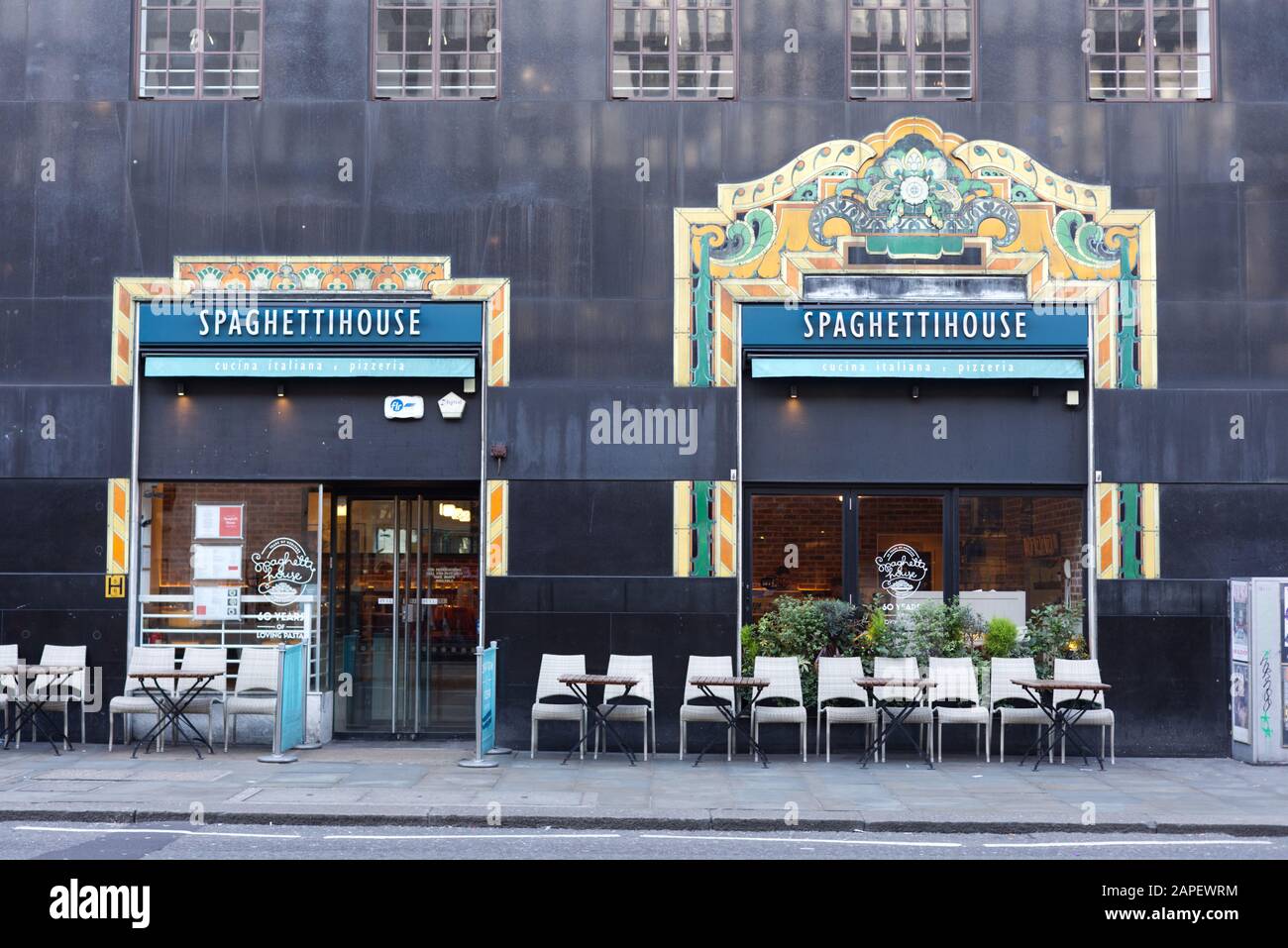 Spaghetti house london hi-res stock photography and images - Alamy