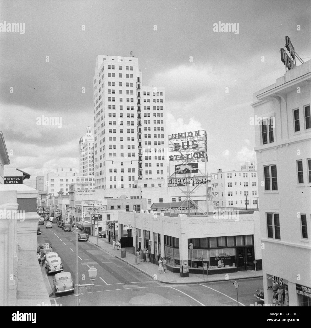 Miami streets Black and White Stock Photos & Images - Alamy