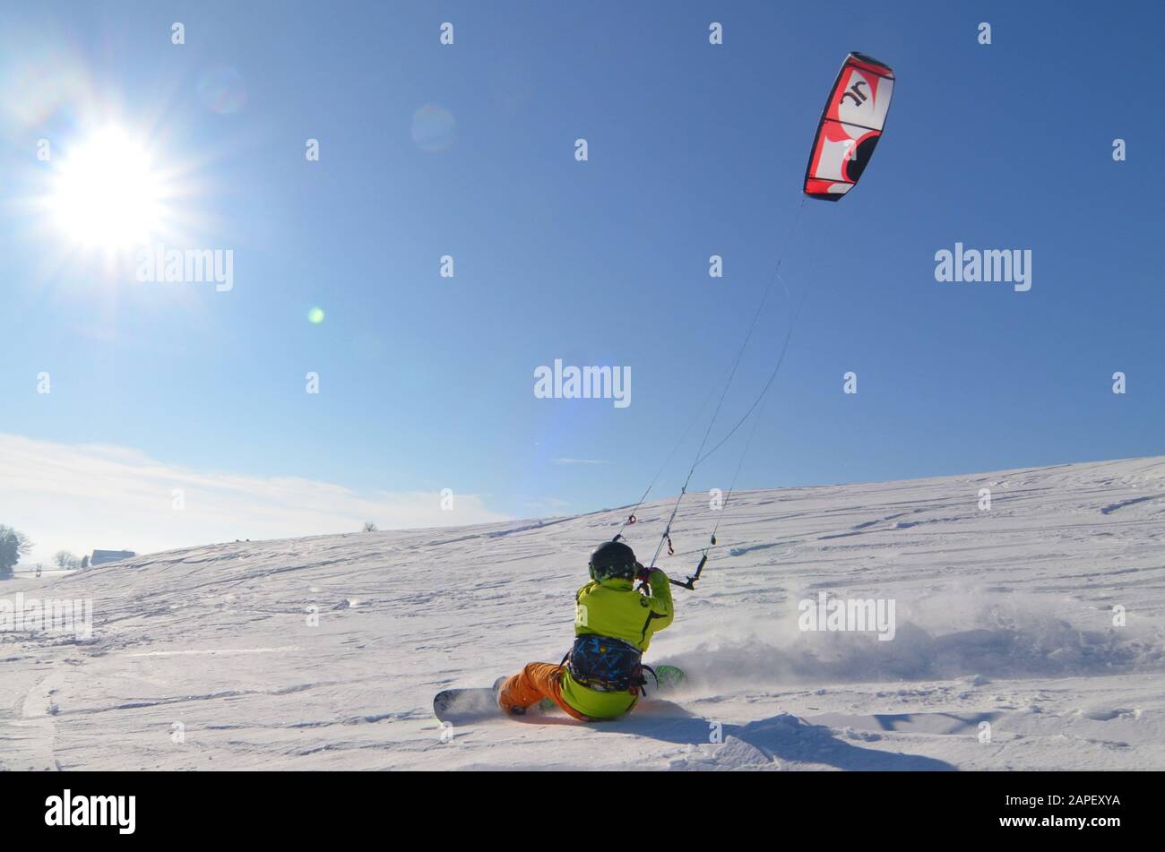 Snowkite hi-res stock photography and images - Alamy