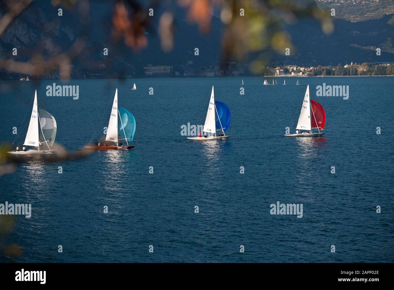 Segelboot am gardasee hi-res stock photography and images - Alamy