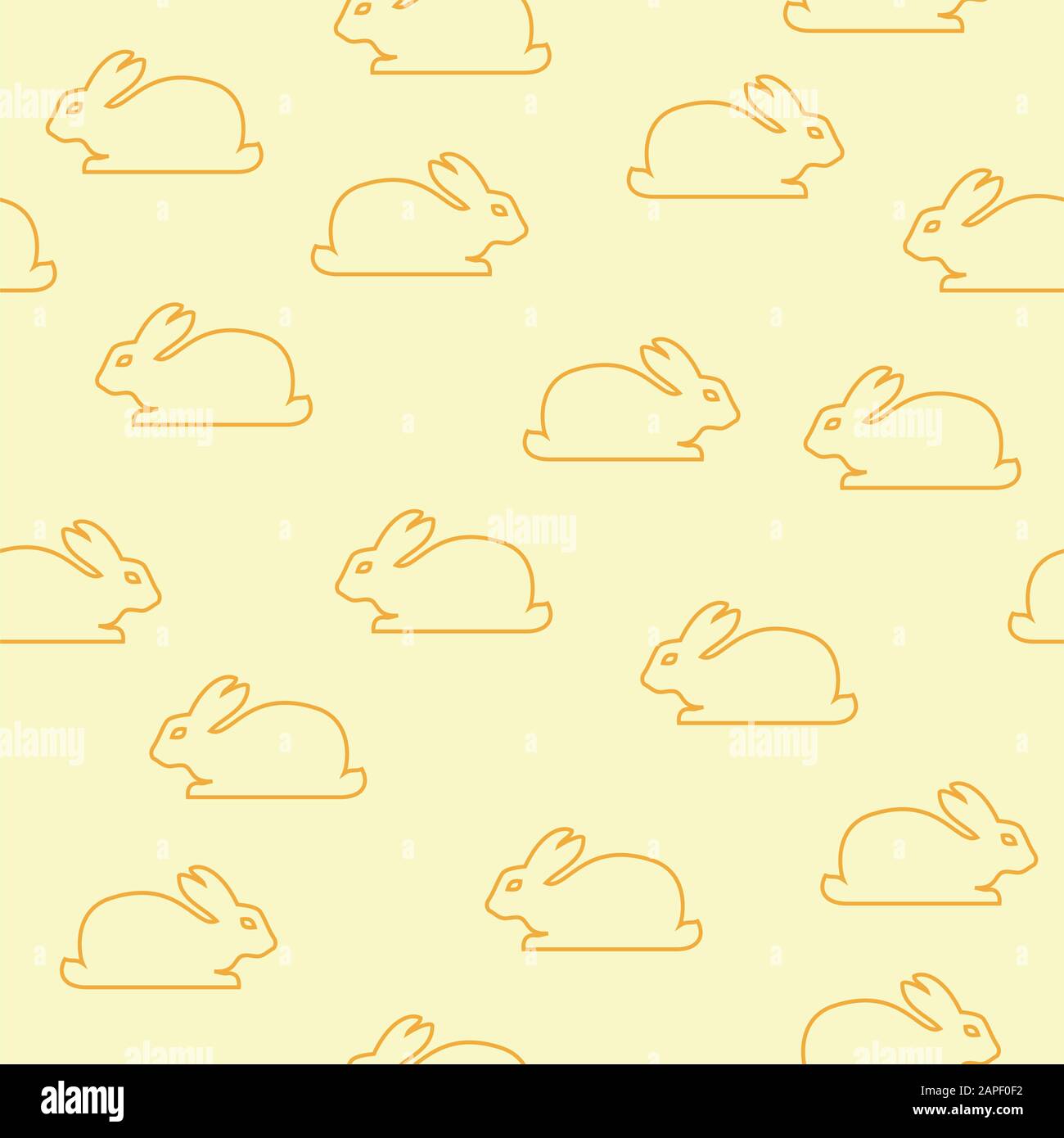 Seamless background with bunnies Stock Vector Image & Art - Alamy