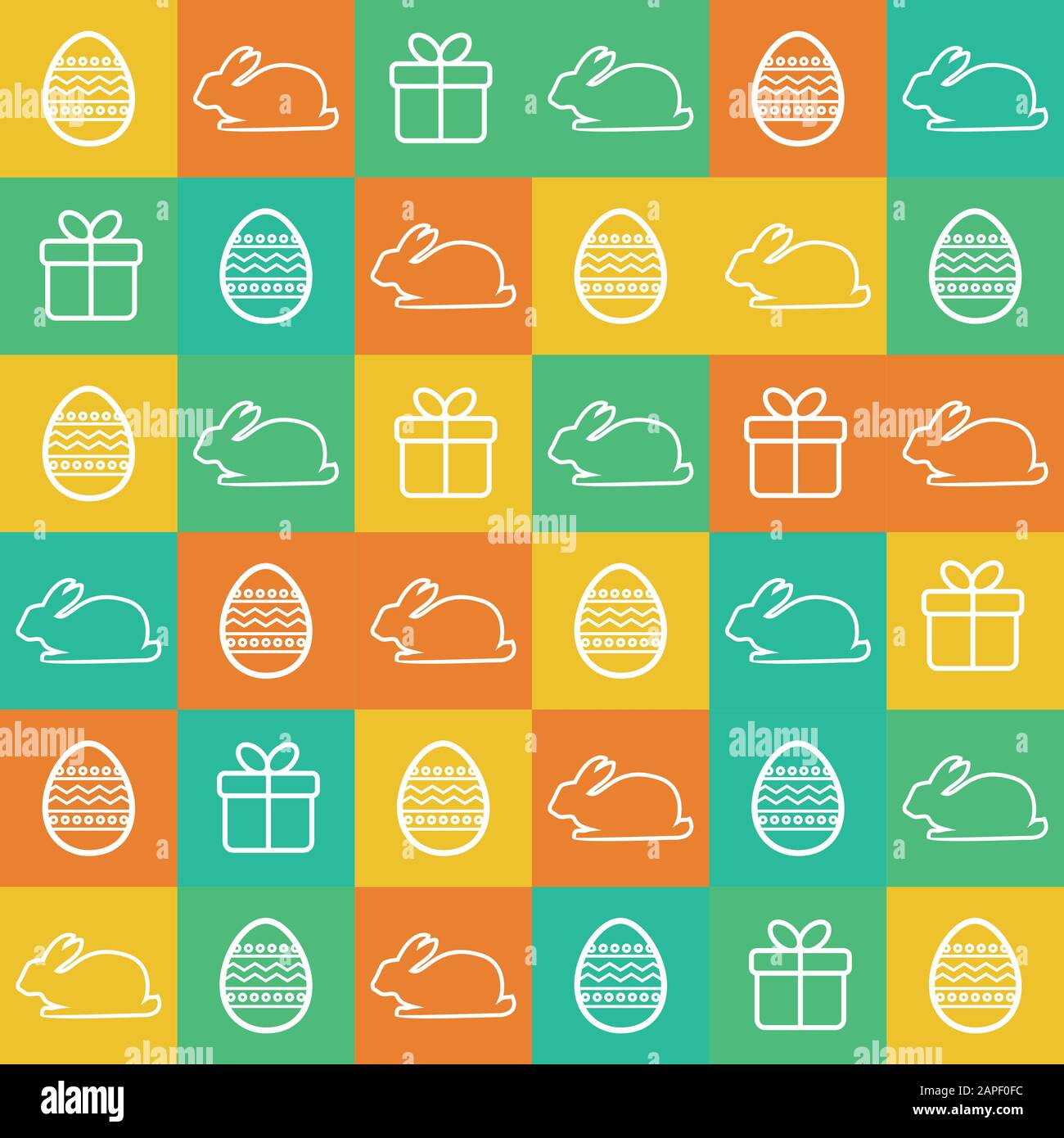 Seamless Easter background Stock Vector Image & Art - Alamy