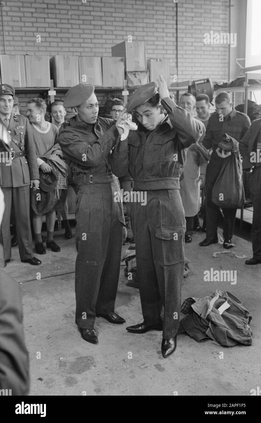 Blue Diamonds in service (fits of uniform) Date: April 4, 1962 Keywords ...