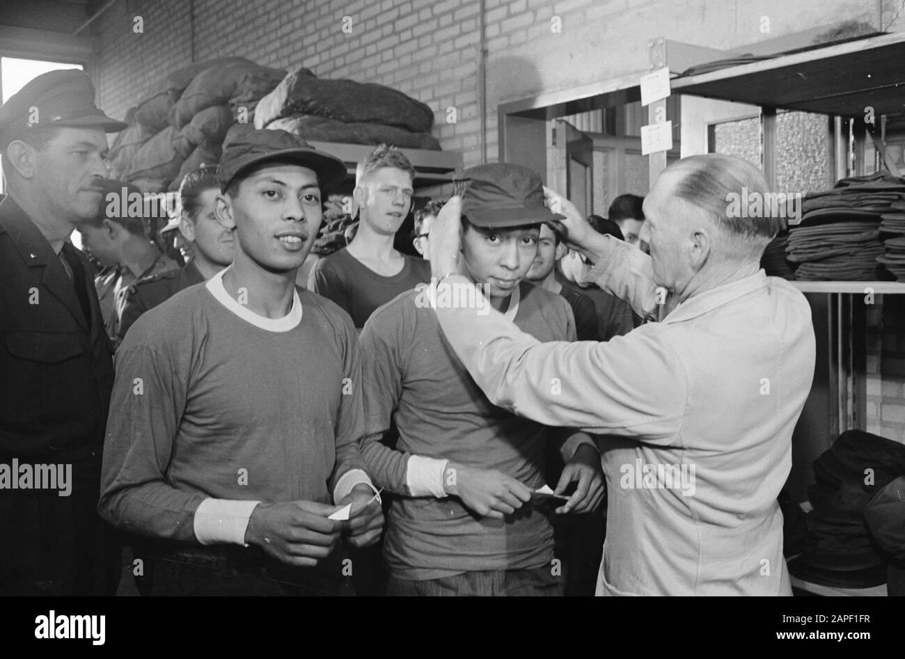 Blue Diamonds in service at the foerier Date: April 4, 1962 Keywords ...