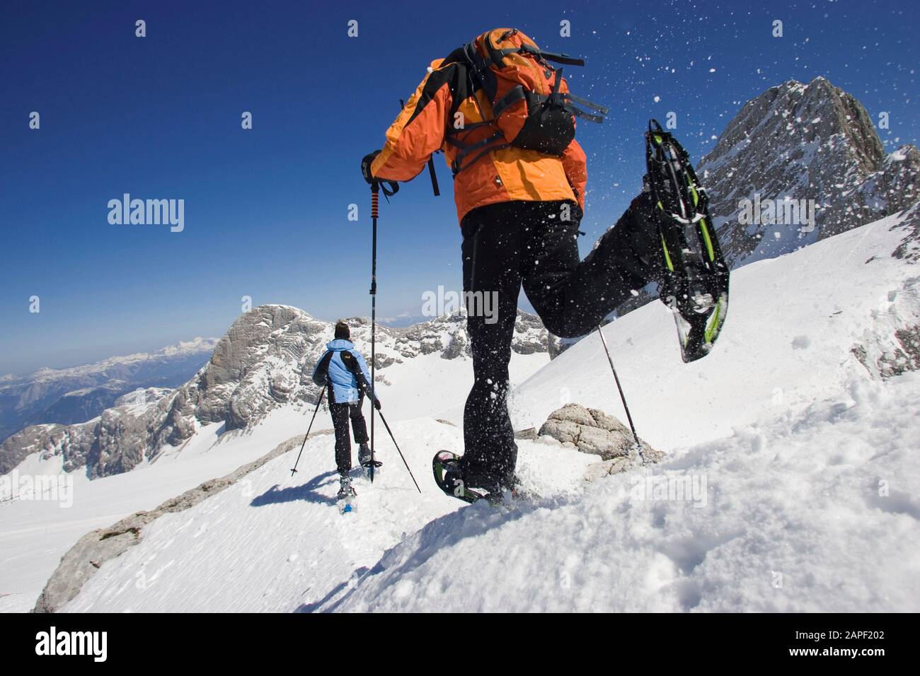 Bergwandern - Mountain Hiking Stock Photo - Alamy