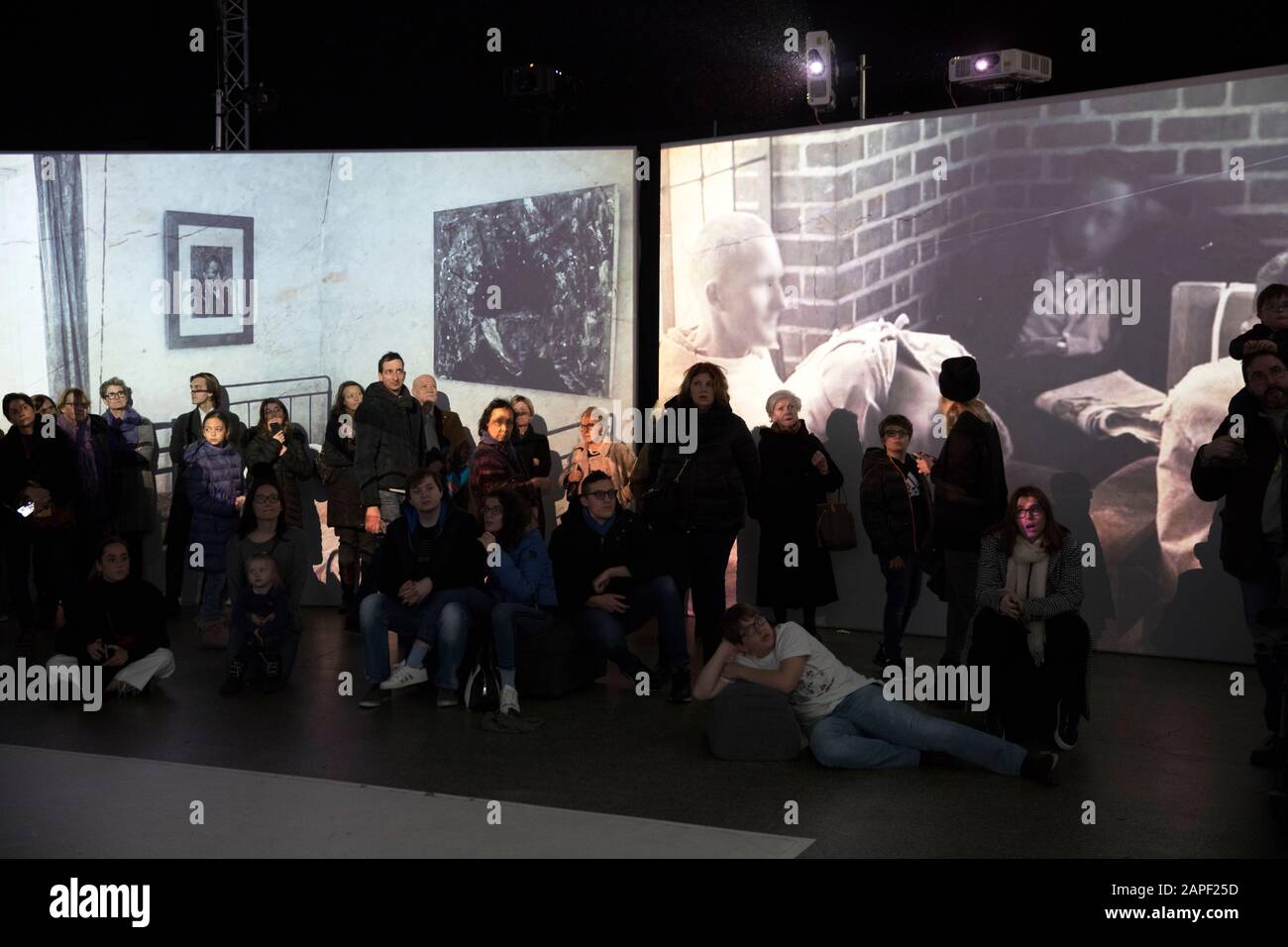 Multimedia exhibition by Vincent Van Gogh, Lugano, Switzerland, Europe ...