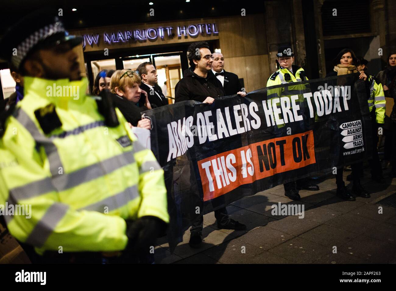 Arms fair pressure groups hi-res stock photography and images - Alamy