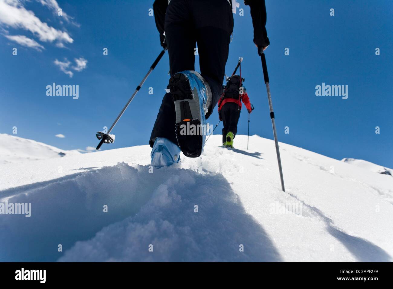 Bergwandern - Mountain Hiking Stock Photo - Alamy