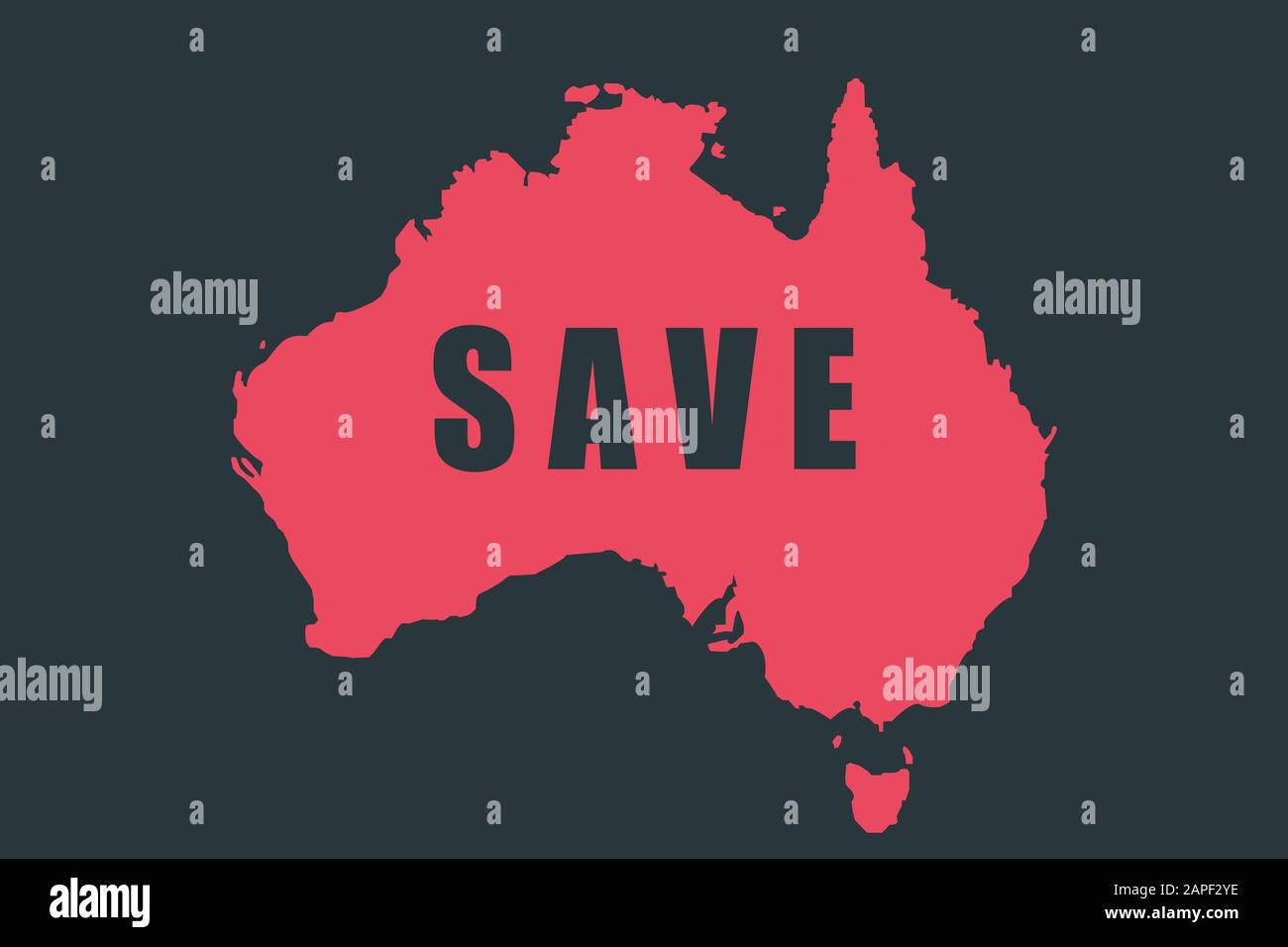 Save Australia concept.Australia wildfires infographics. Pray for ...