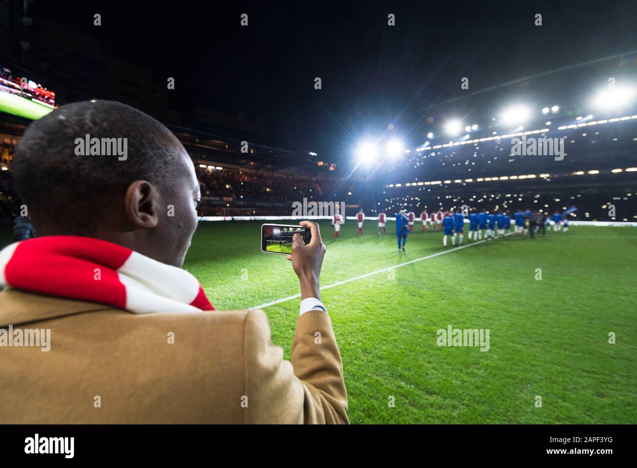 Football filming hi-res stock photography and images - Alamy