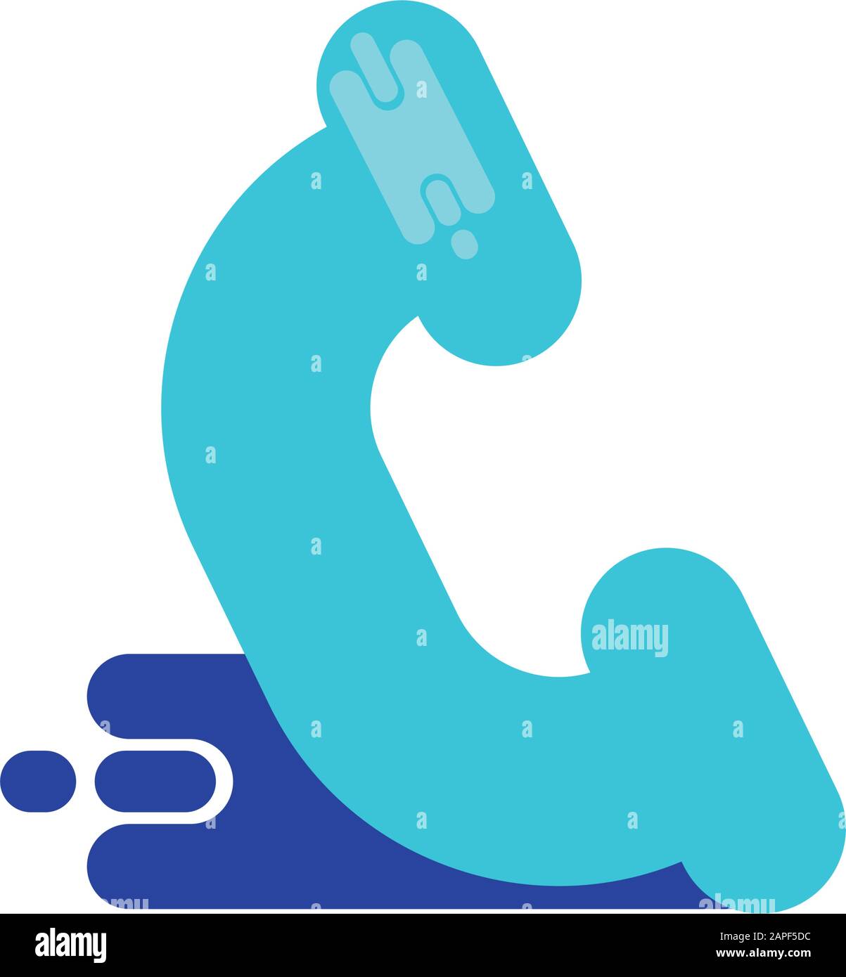 Blue phone design, Social media multimedia communication digital ...