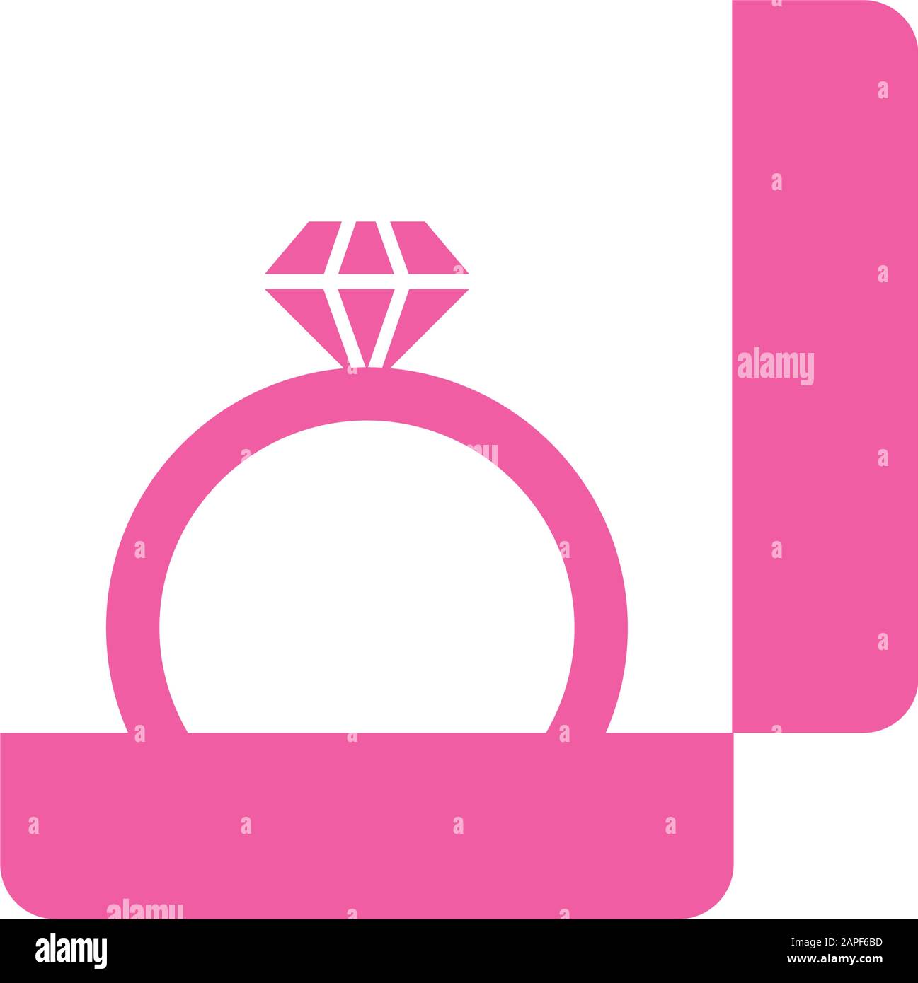 ring proposal married isolated icon Stock Vector Image & Art - Alamy