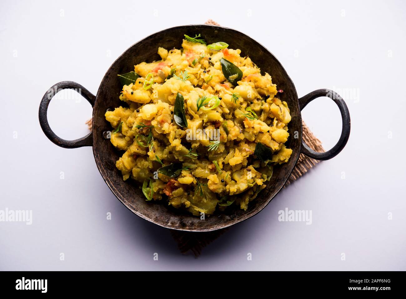 Aloo ka bharta, sabzi is a tasty dish from India made using spiced ...