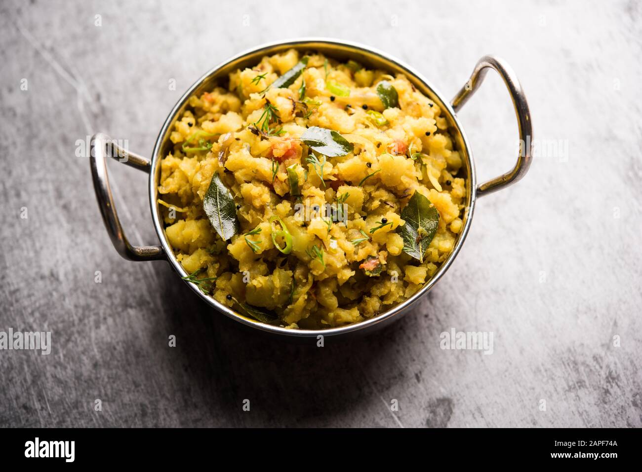 Aloo ka bharta, sabzi is a tasty dish from India made using spiced ...